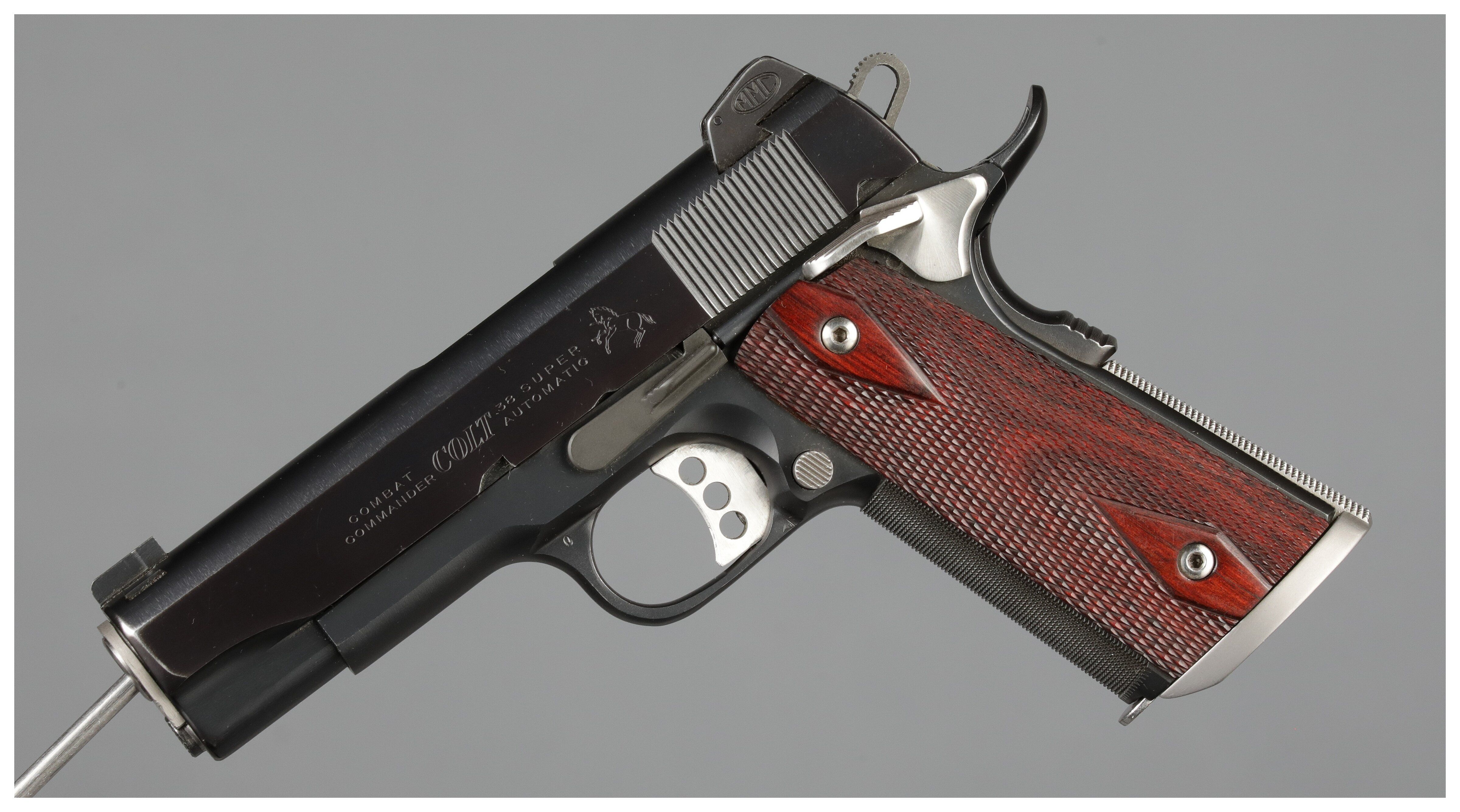 Glenn Custom Upgraded Colt Combat Commander Pistol with Holster | Rock ...