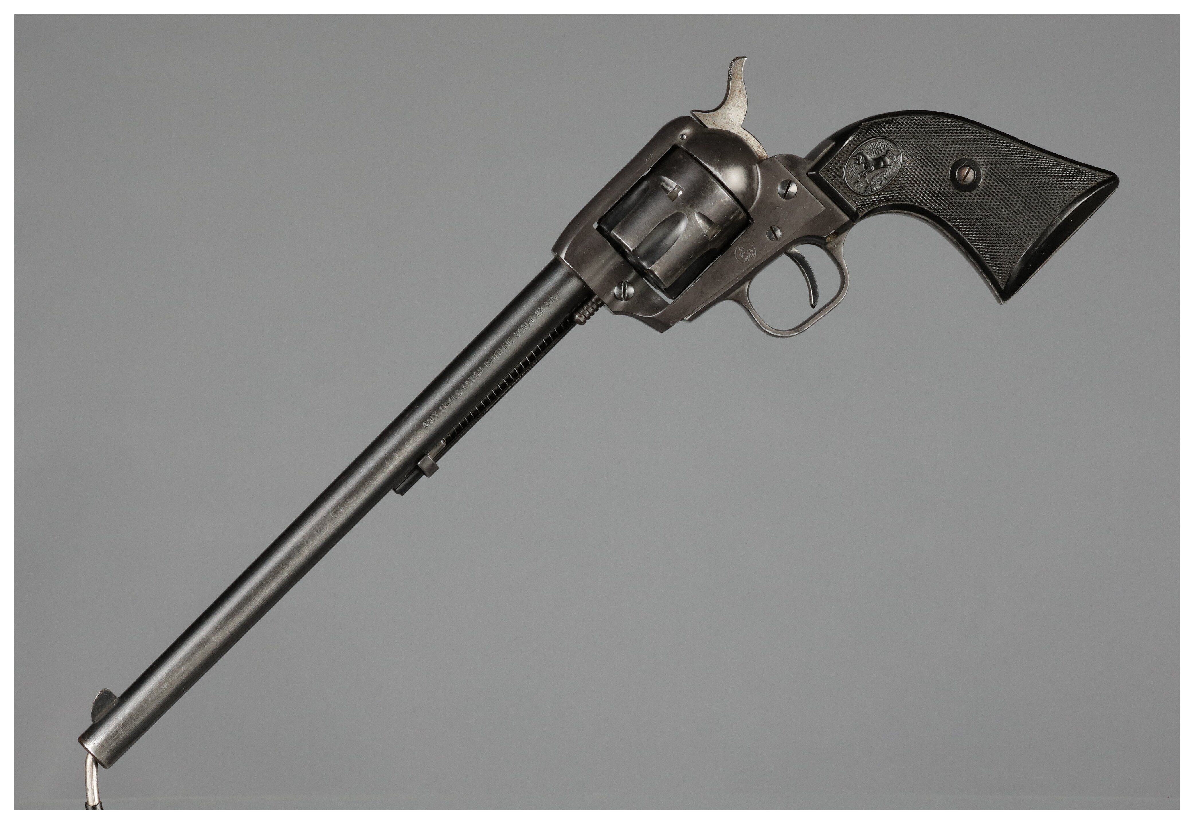 Colt Buntline Scout Single Action Revolver with Holster | Rock Island ...