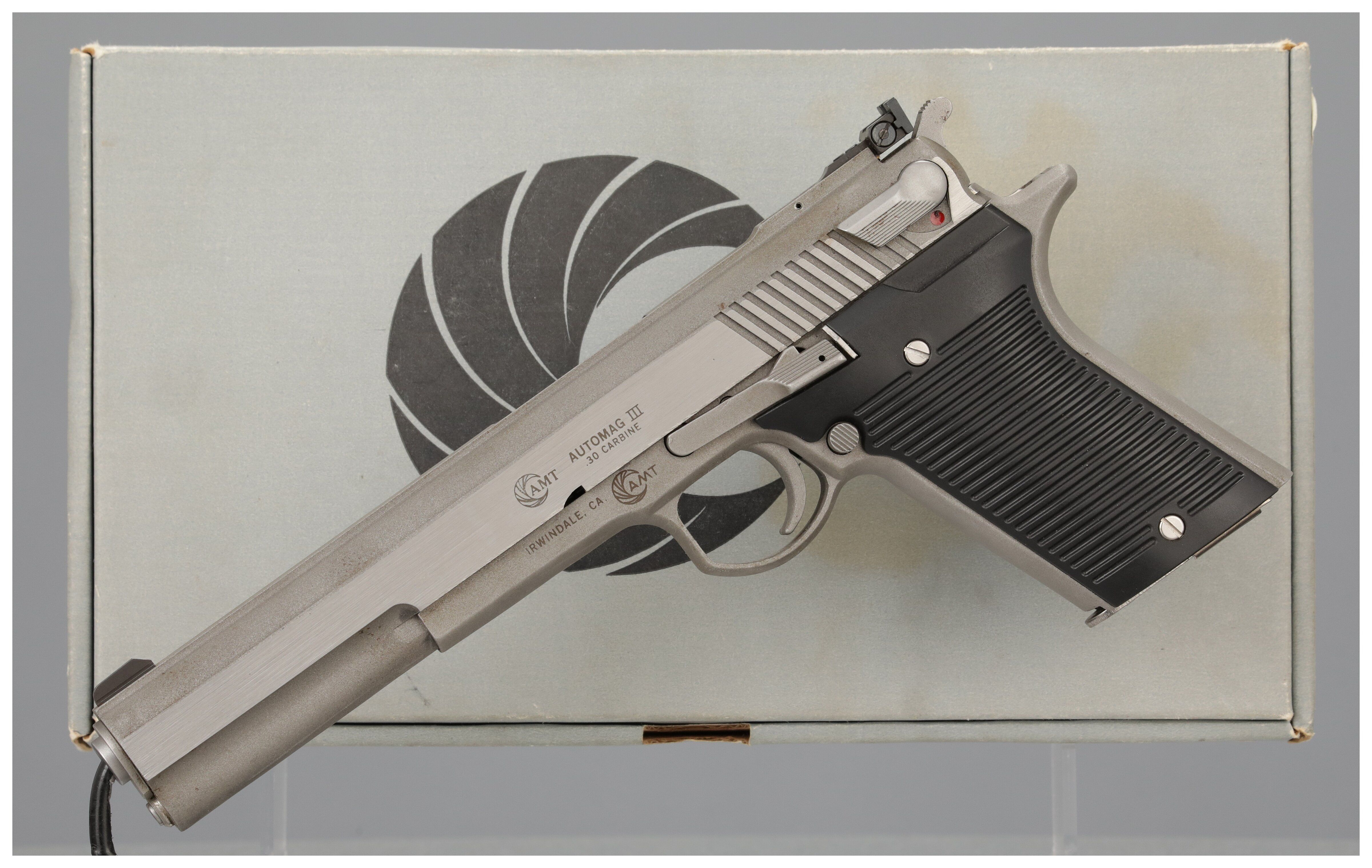 AMT Automag III Semi-Automatic Pistol with Box | Rock Island Auction