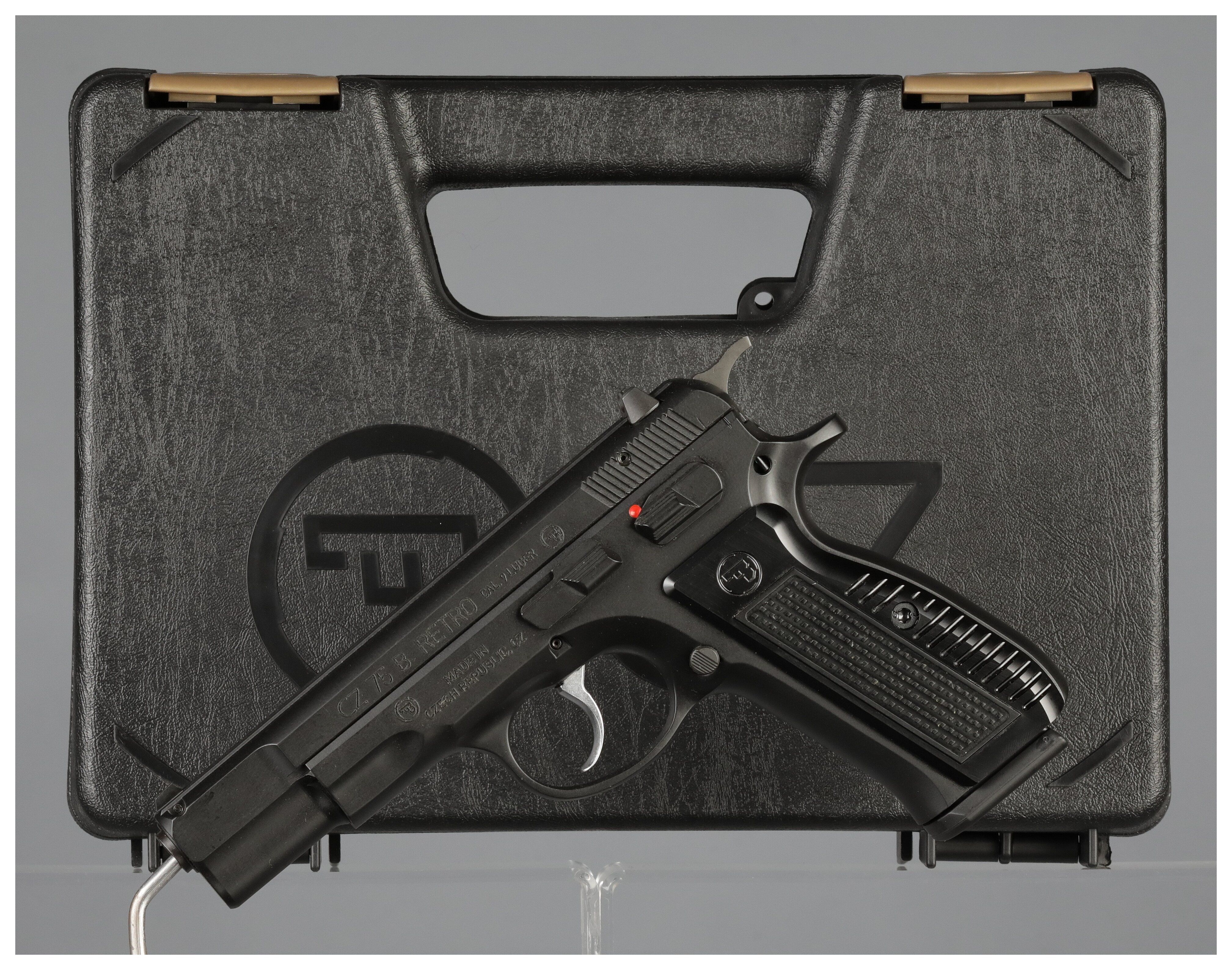 CZ Model 75 B Retro Semi-Automatic Pistol with Case | Rock Island Auction