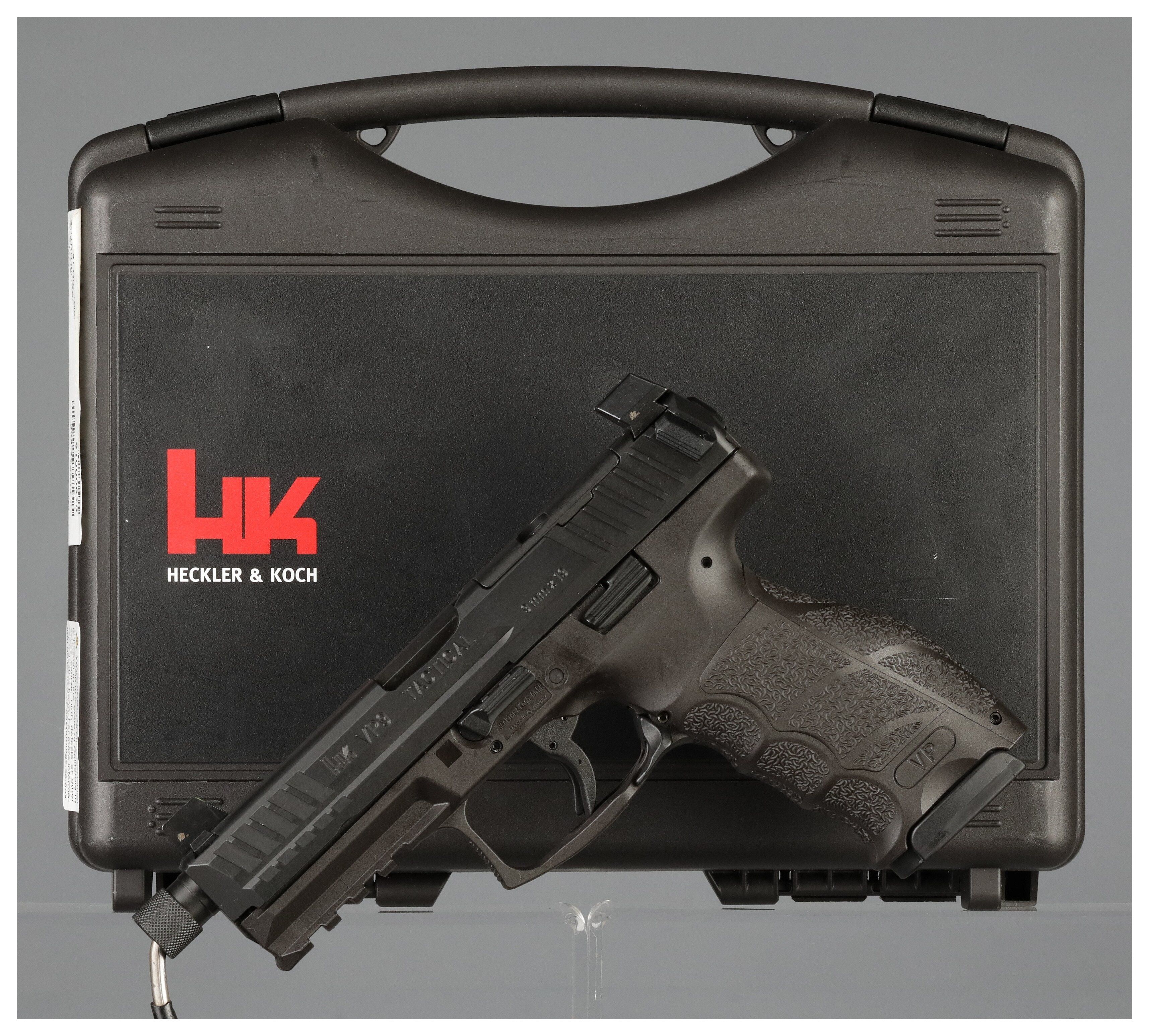 Heckler & Koch Model VP9 Tactical Semi-Automatic Pistol | Rock Island ...
