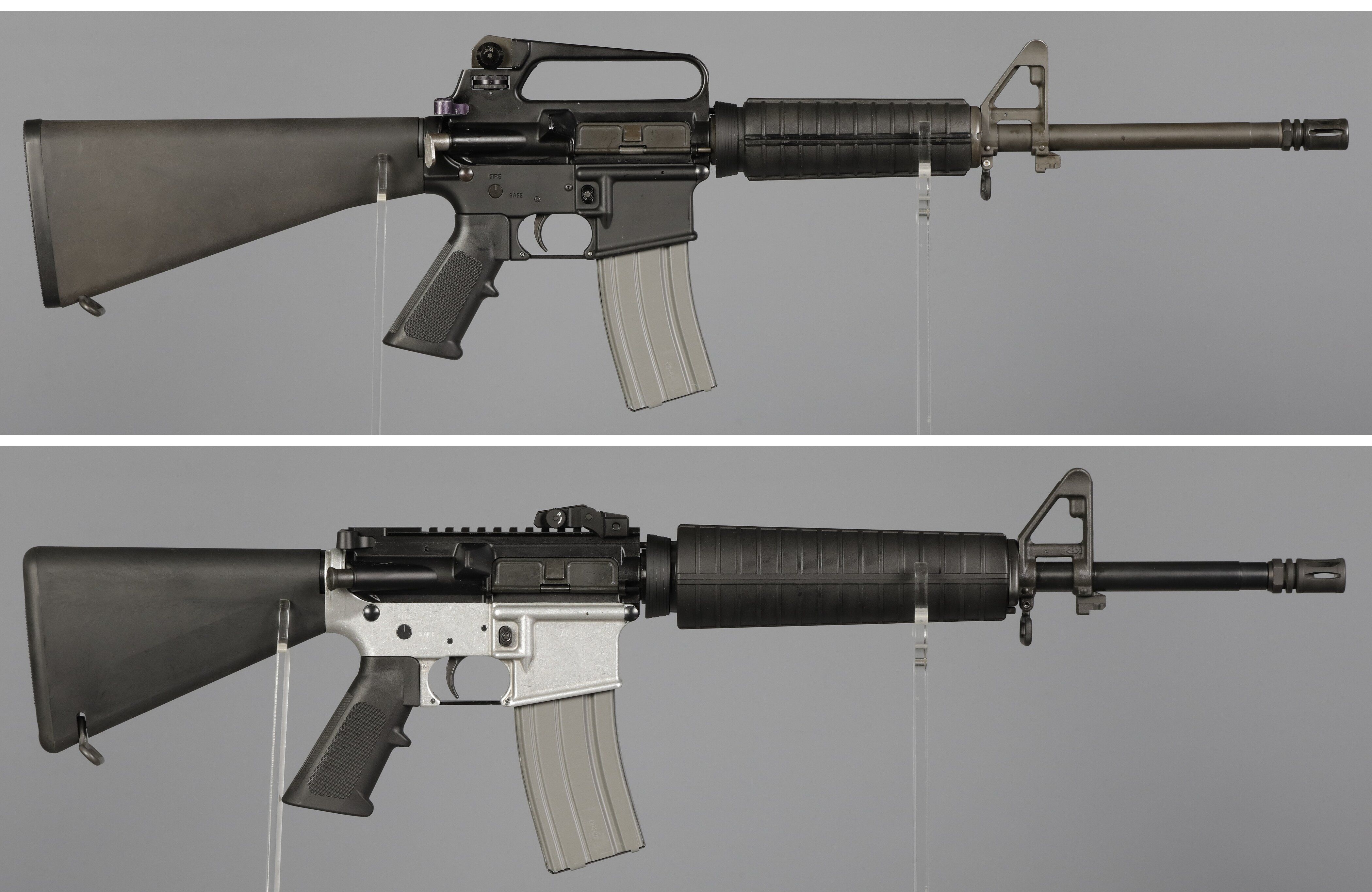 Two AR Pattern Semi-Automatic Rifles | Rock Island Auction