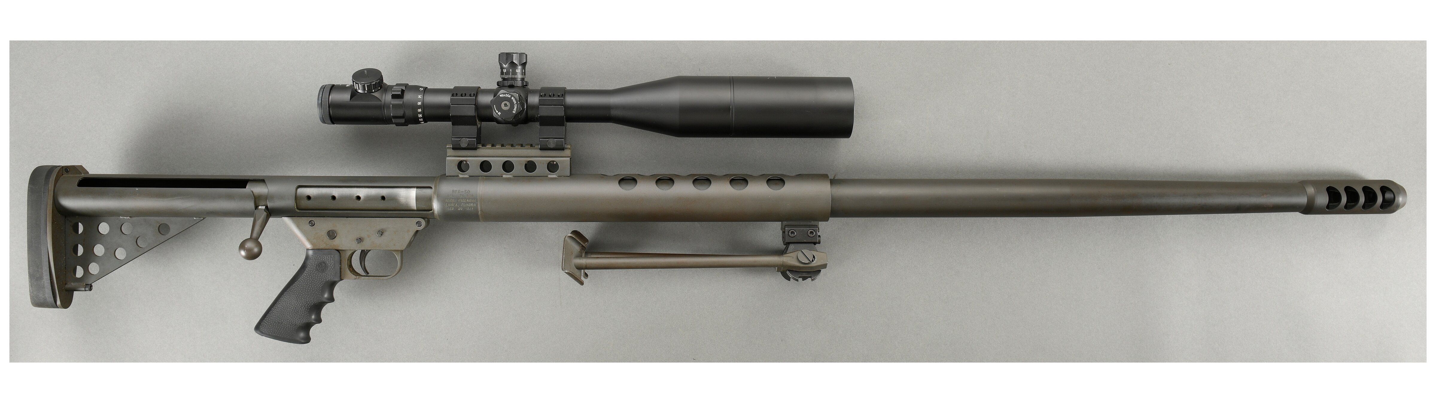 Serbu Firearms BFG-50 Single Shot Bolt Action Rifle with Scope | Rock ...
