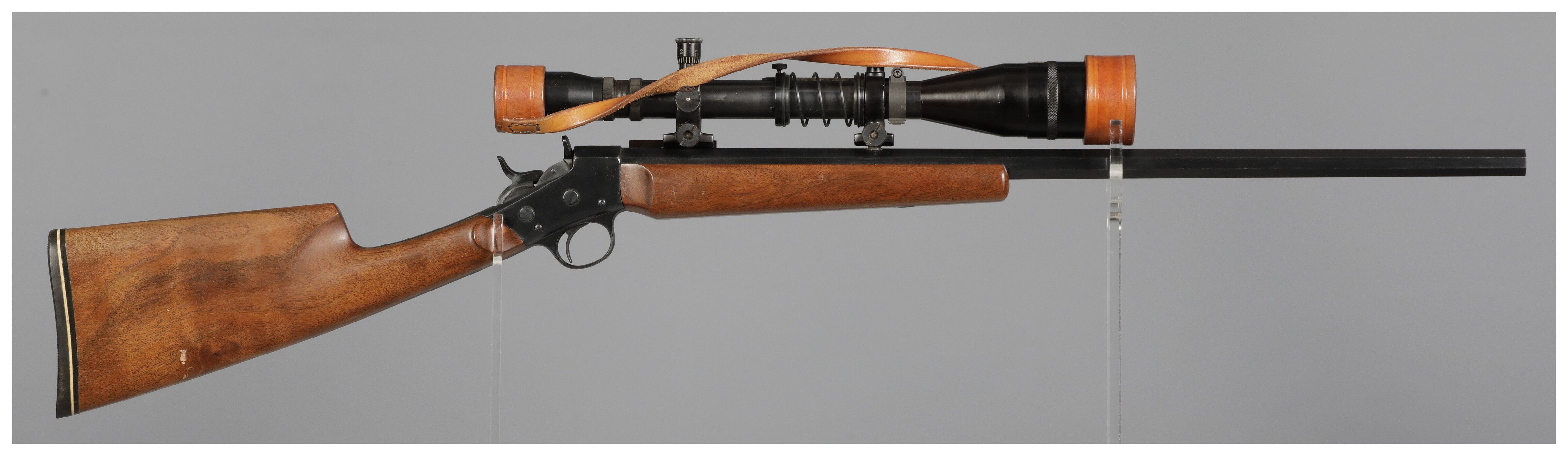 Remington Model 2 Rolling Block Rifle with Unertl Scope | Rock Island ...