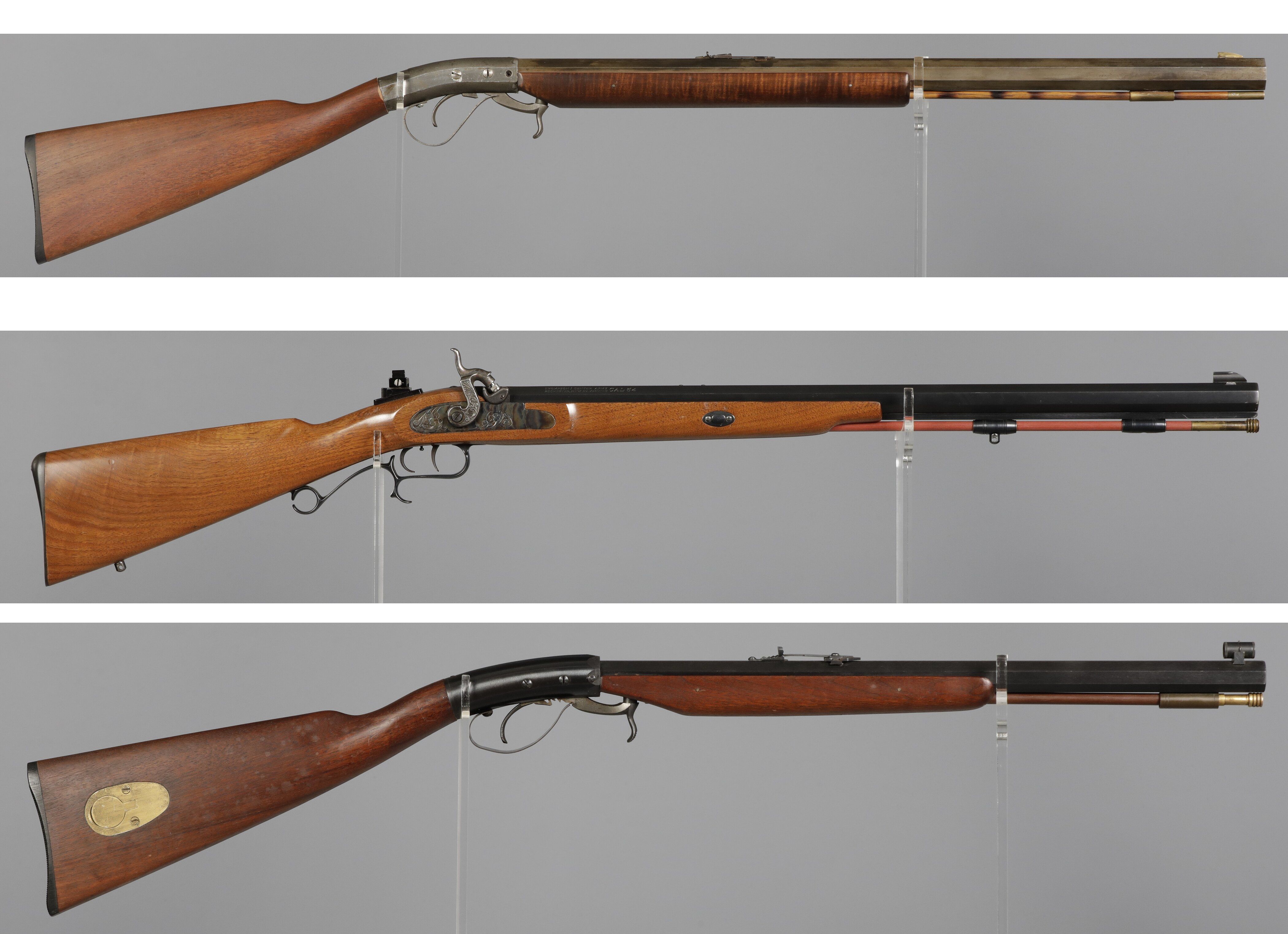 Three Percussion Rifles | Rock Island Auction