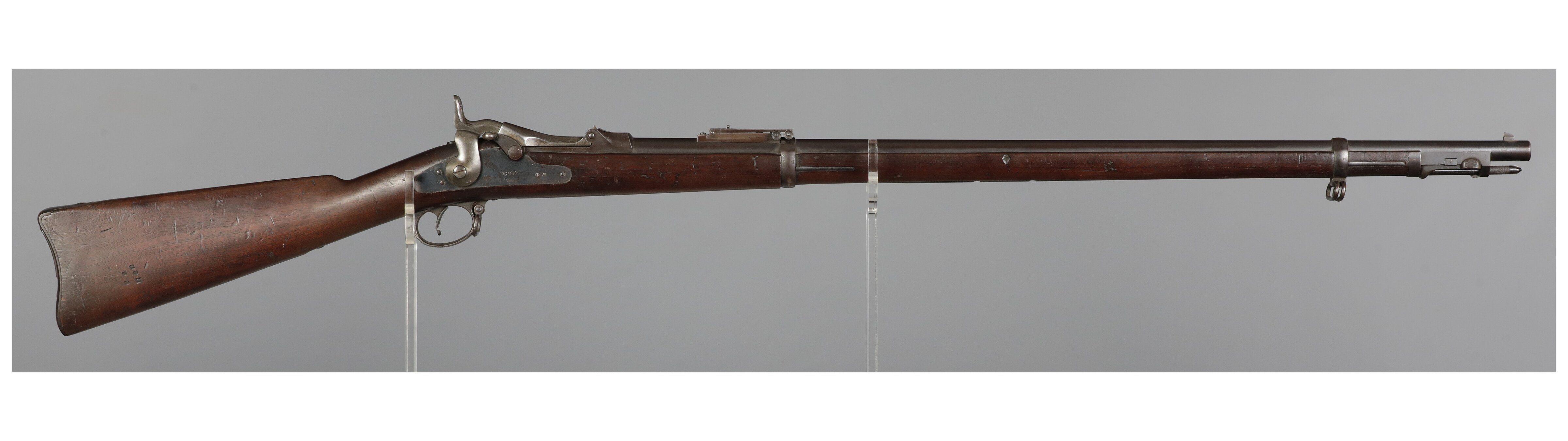 U.S. Springfield Model 1888 Trapdoor Rifle with Bayonet | Rock Island ...