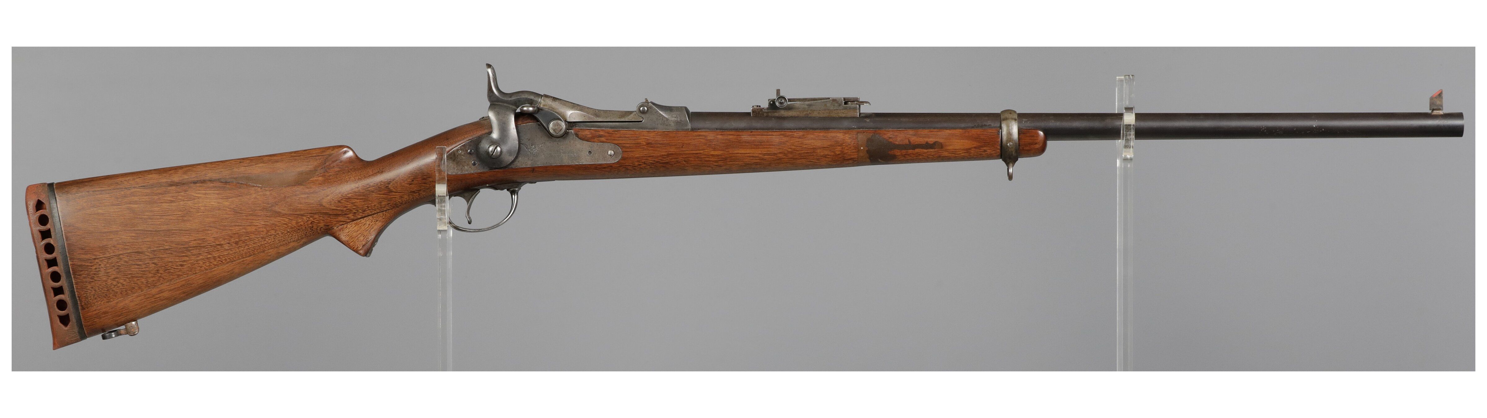 U.S. Springfield Model 1884 Trapdoor Sporting Rifle | Rock Island Auction