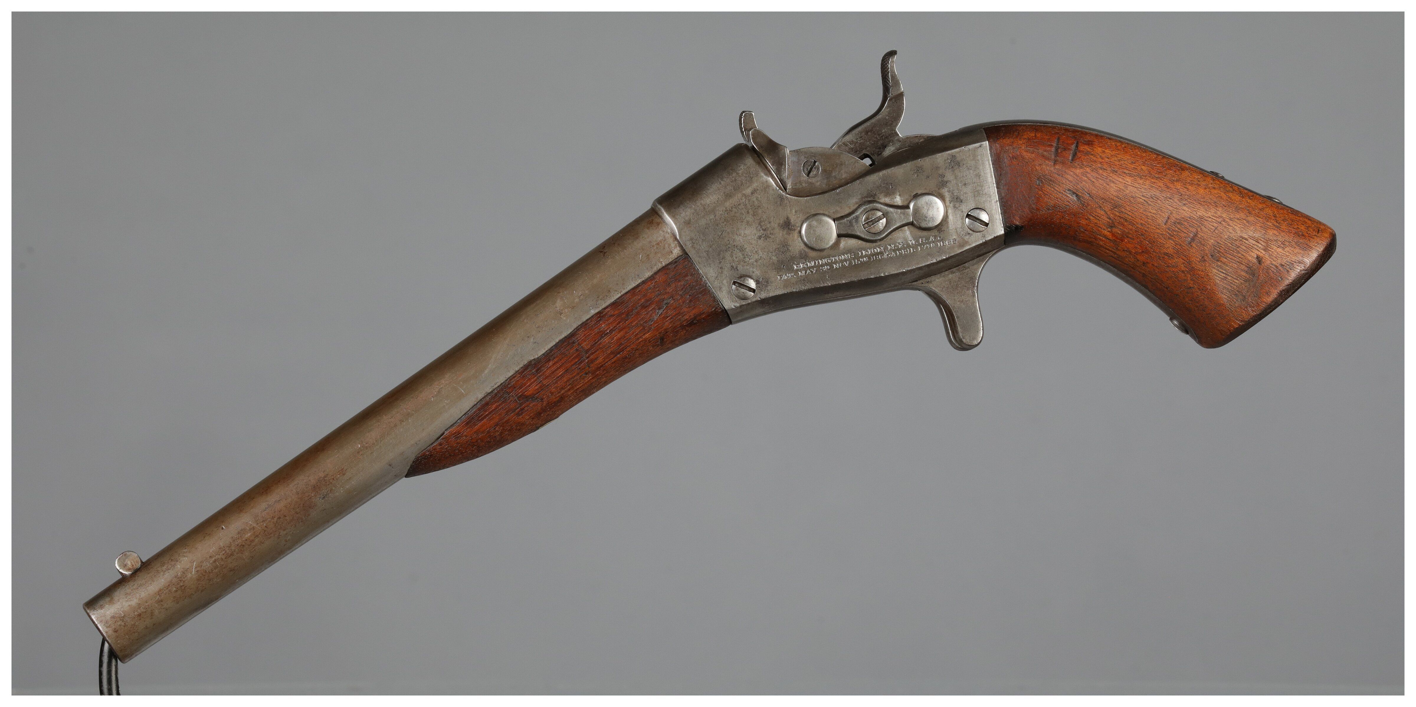 Commercial Remington Model 1865 Navy Rolling Block Pistol | Rock Island ...