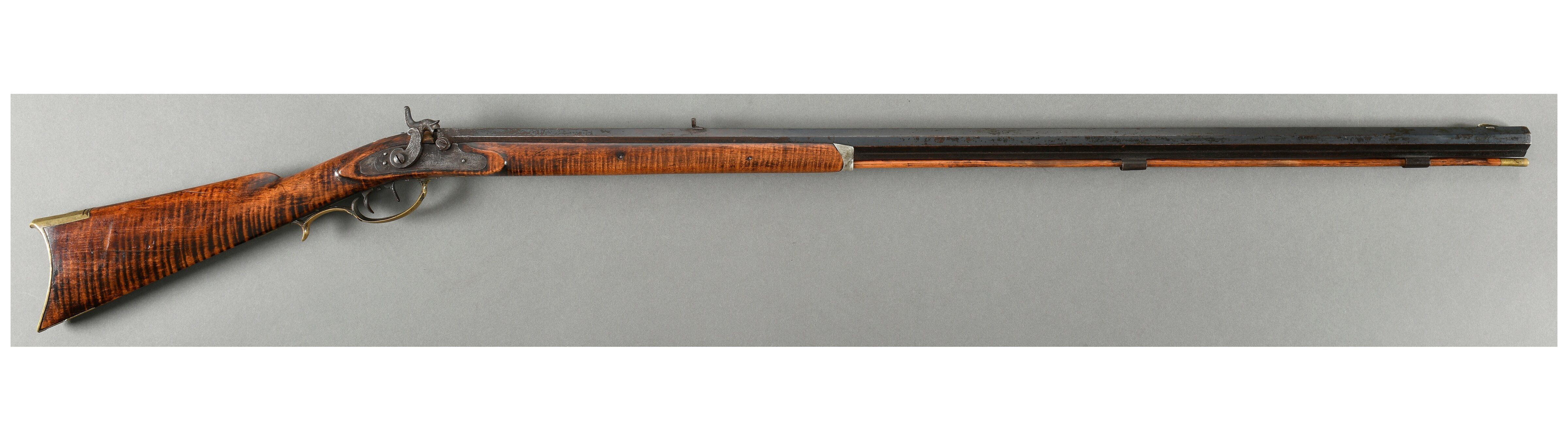 J. Fordney Half-Stock Percussion Rifle | Rock Island Auction