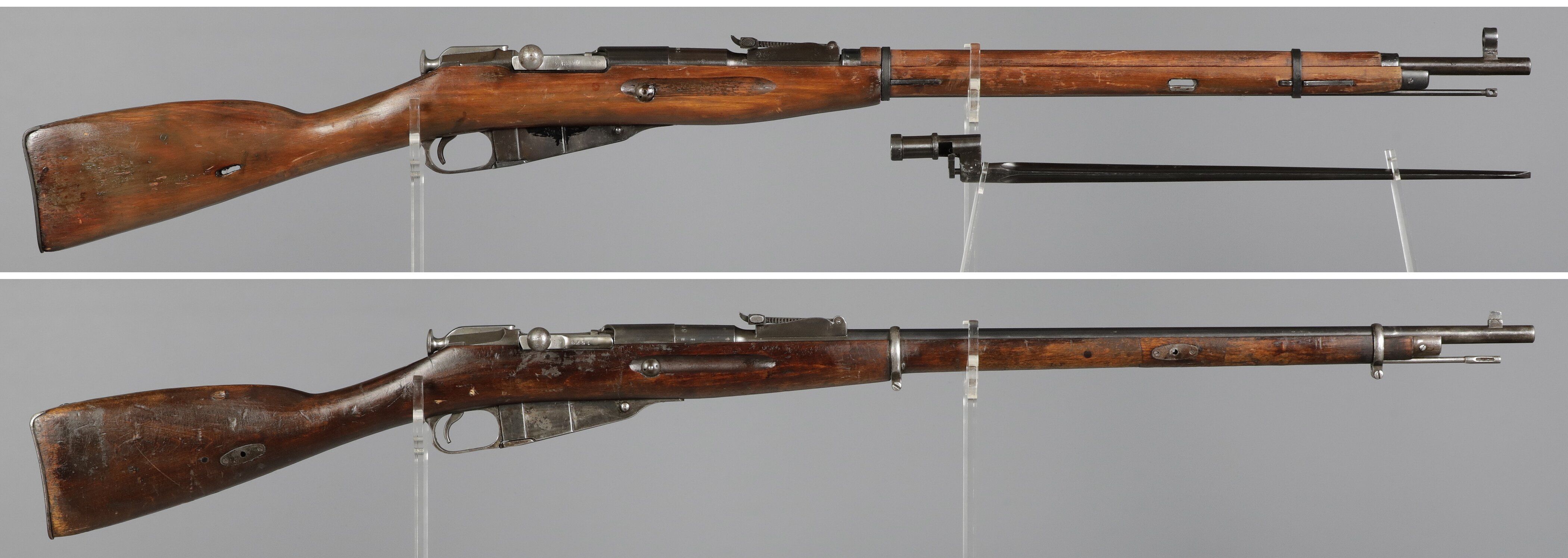 Two Soviet Tula Arsenal Model 1891/30 Bolt Action Rifles | Rock Island ...