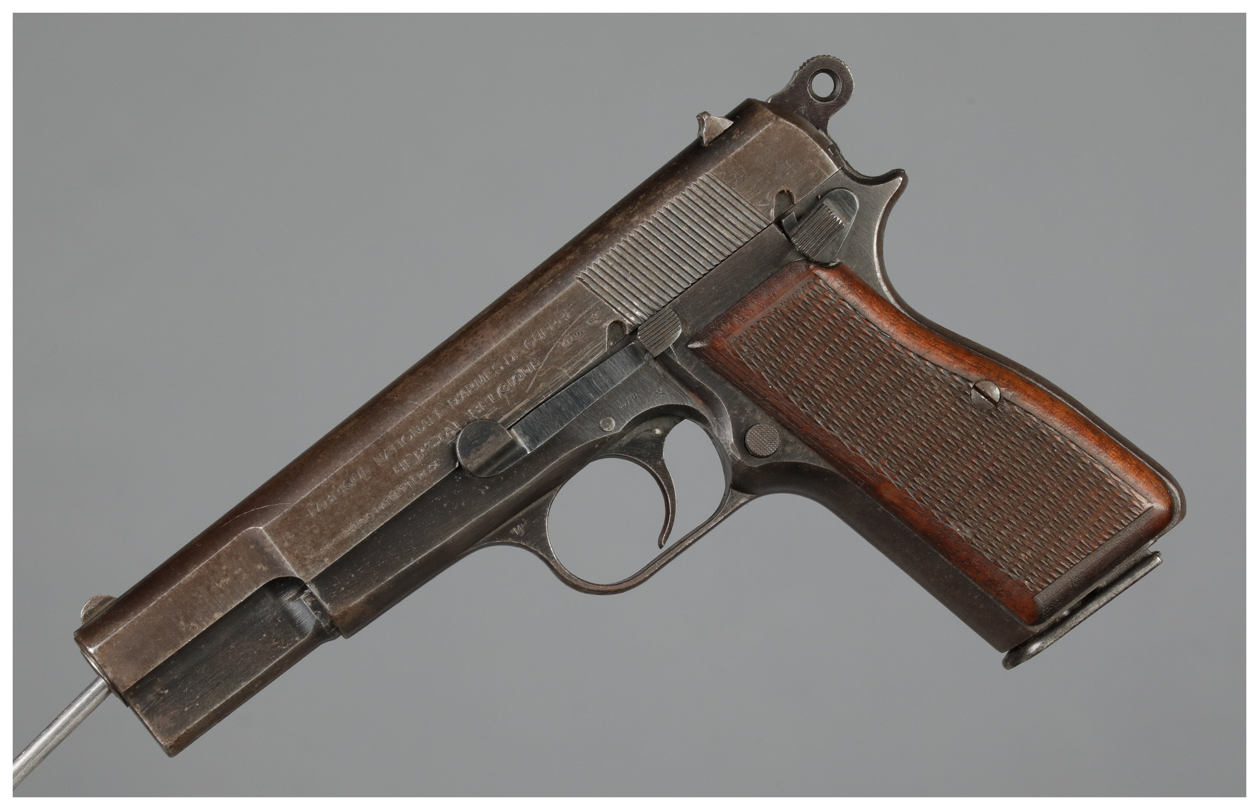 WWII German Occupation FN M1935 High-Power Pistol | Rock Island Auction