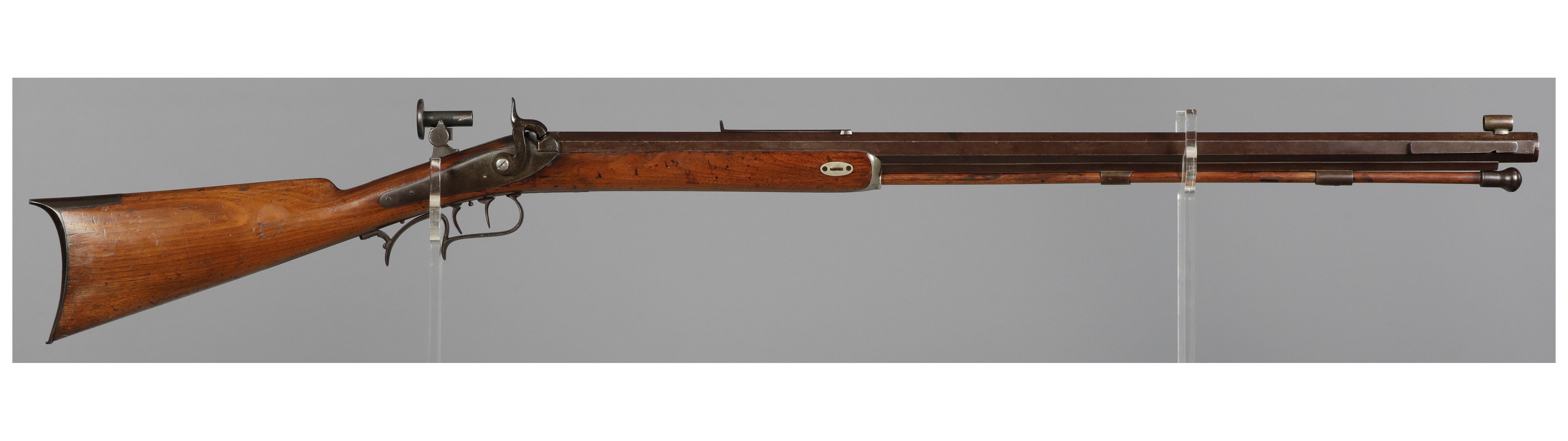 W.L. Hudson Half-Stock Percussion "Turner" Target Rifle | Rock Island ...