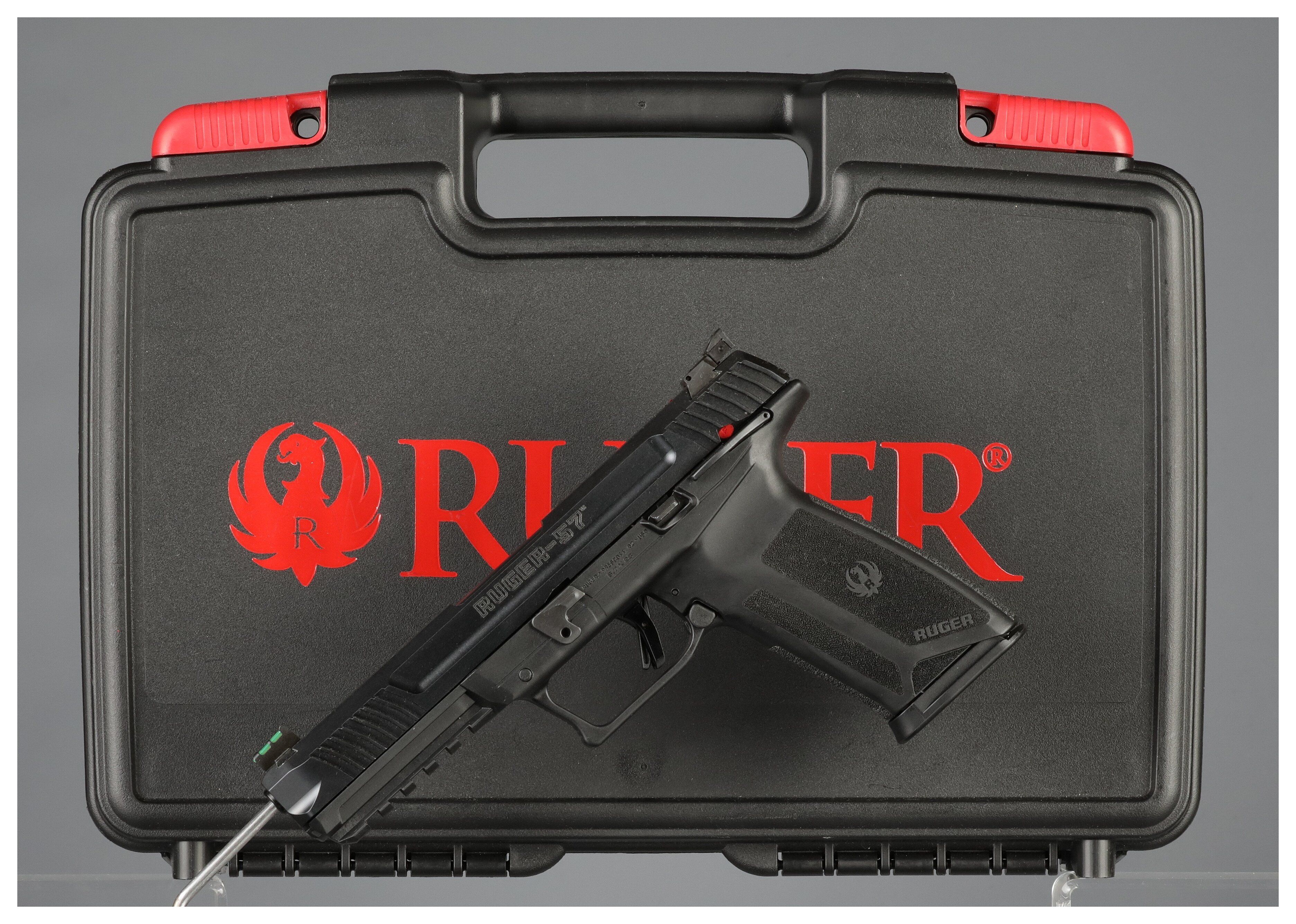 Ruger Model 57 Semi-Automatic Pistol with Case | Rock Island Auction
