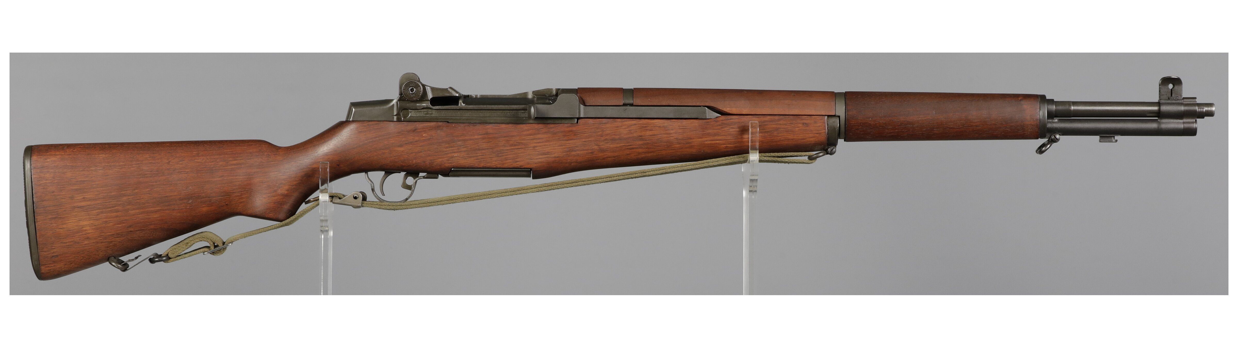 U.S. IHC M1 Garand Semi-Automatic Rifle with Data Sheet | Rock Island ...