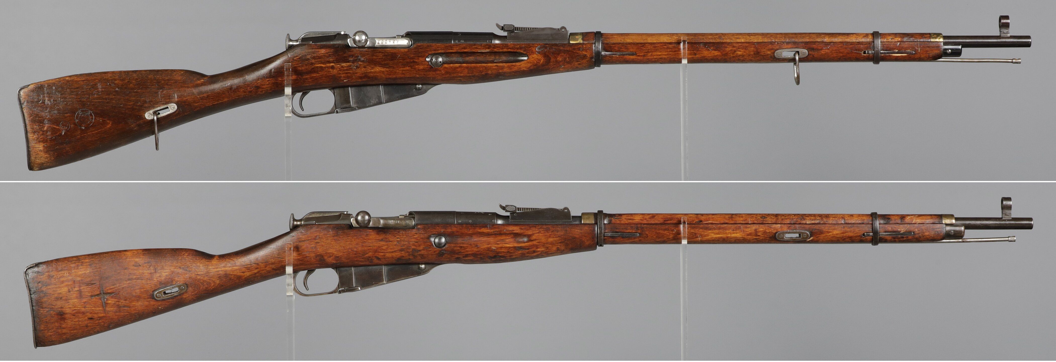 Two Soviet Tula Arsenal Model 1891/30 Bolt Action Rifles | Rock Island ...