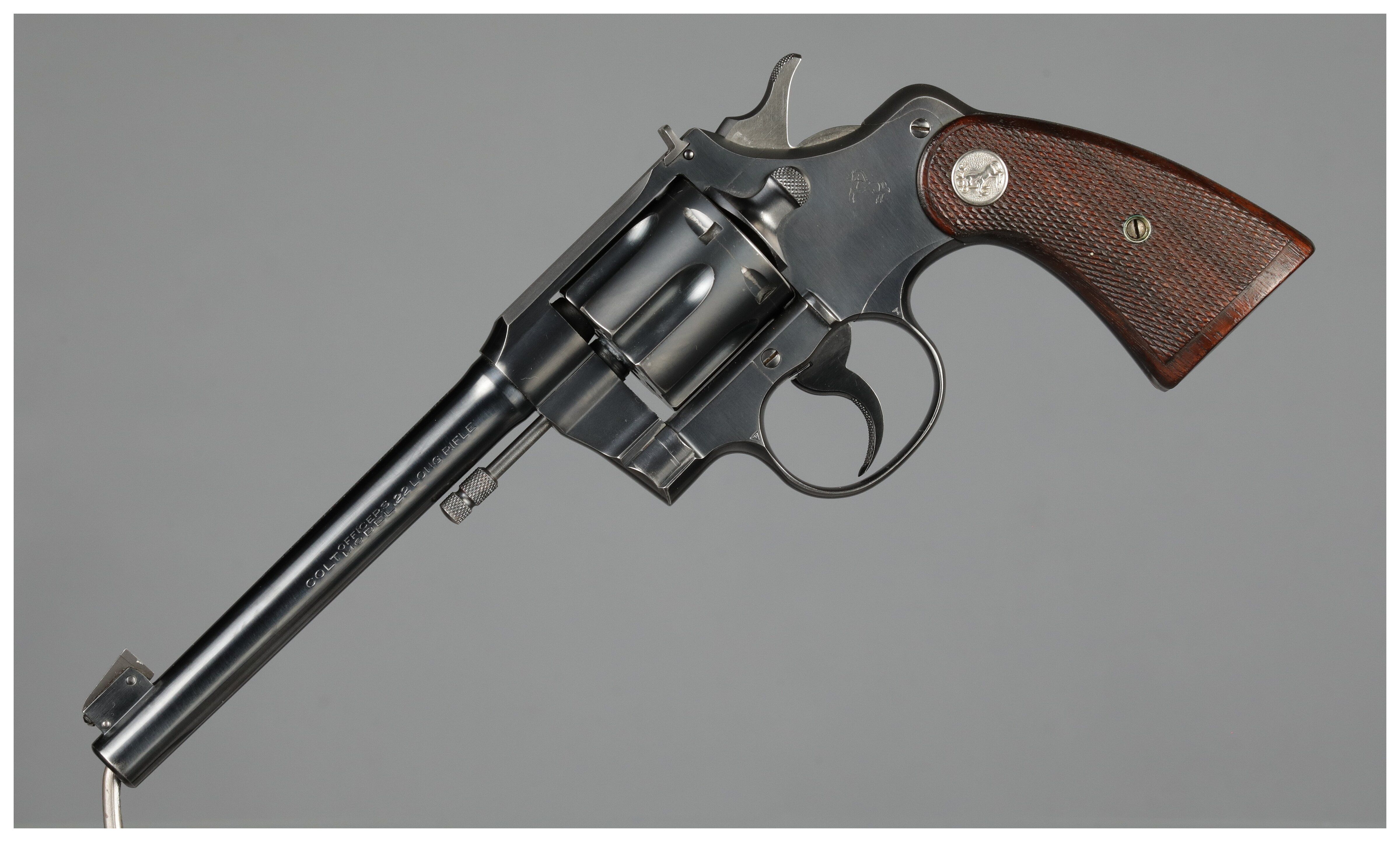 WWII Era Colt Officer's Model Target Revolver in .22 LR | Rock Island ...