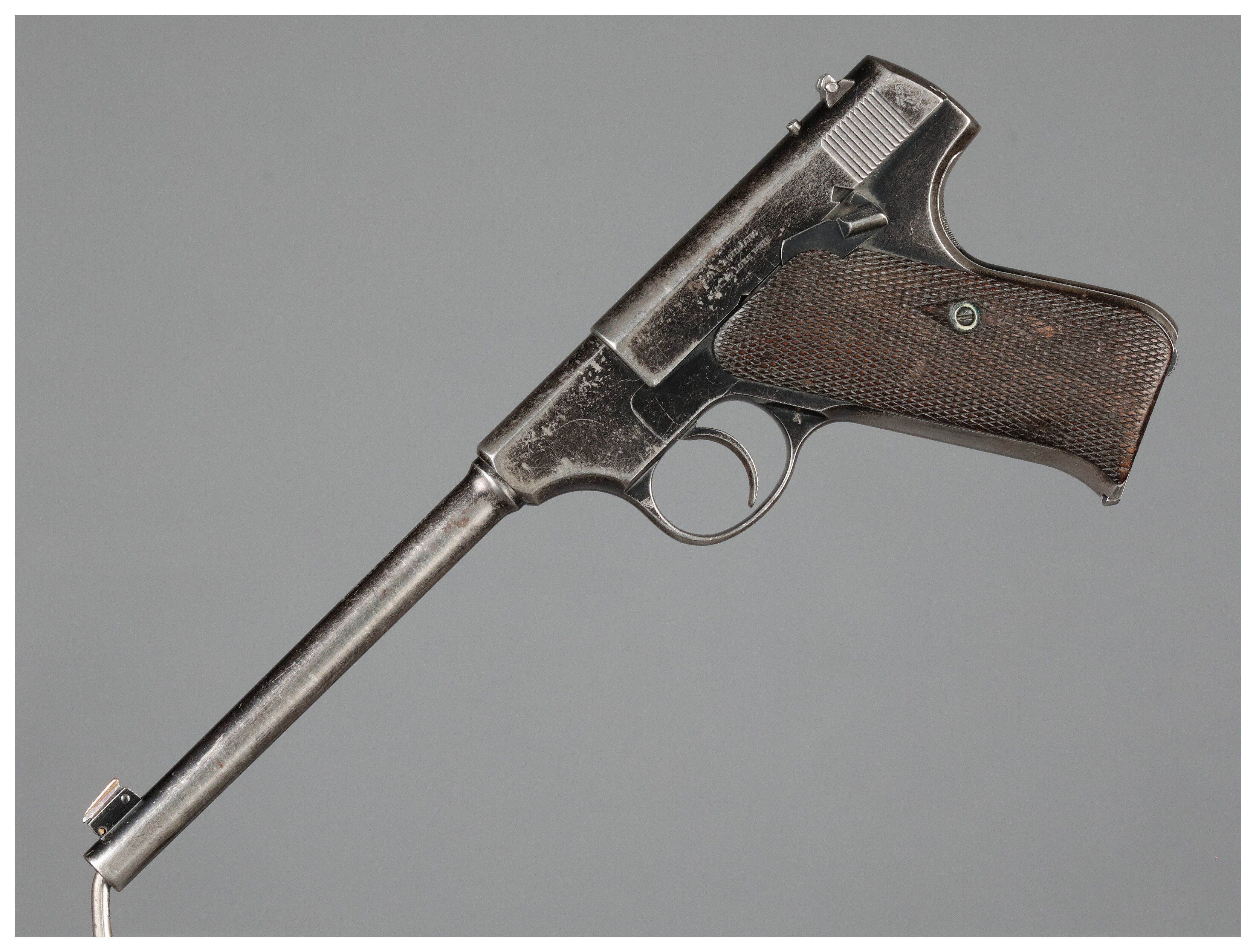 First Year Production Colt .22 Auto Pre-Woodsman Pistol | Rock Island ...