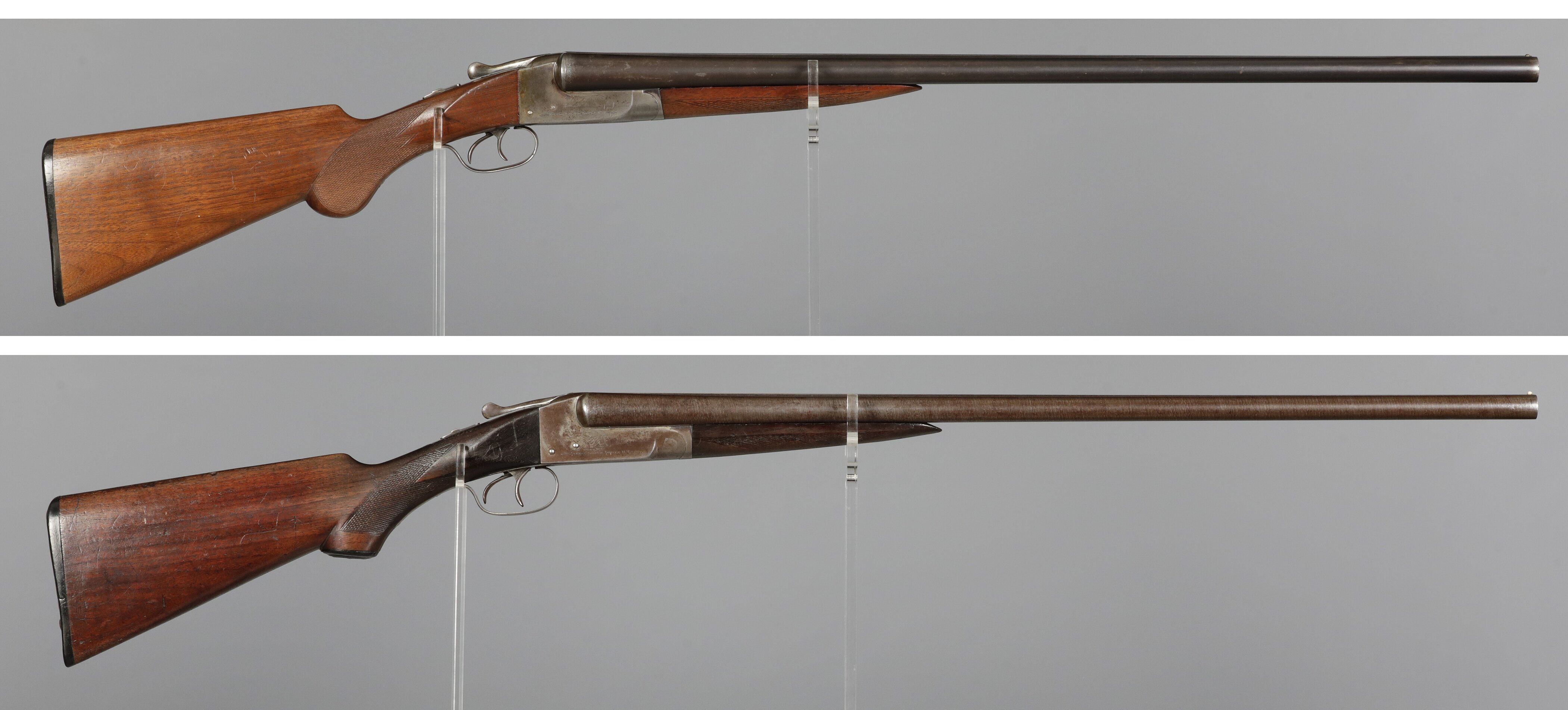 Two Ithaca Flues Model Double Barrel Shotguns | Rock Island Auction