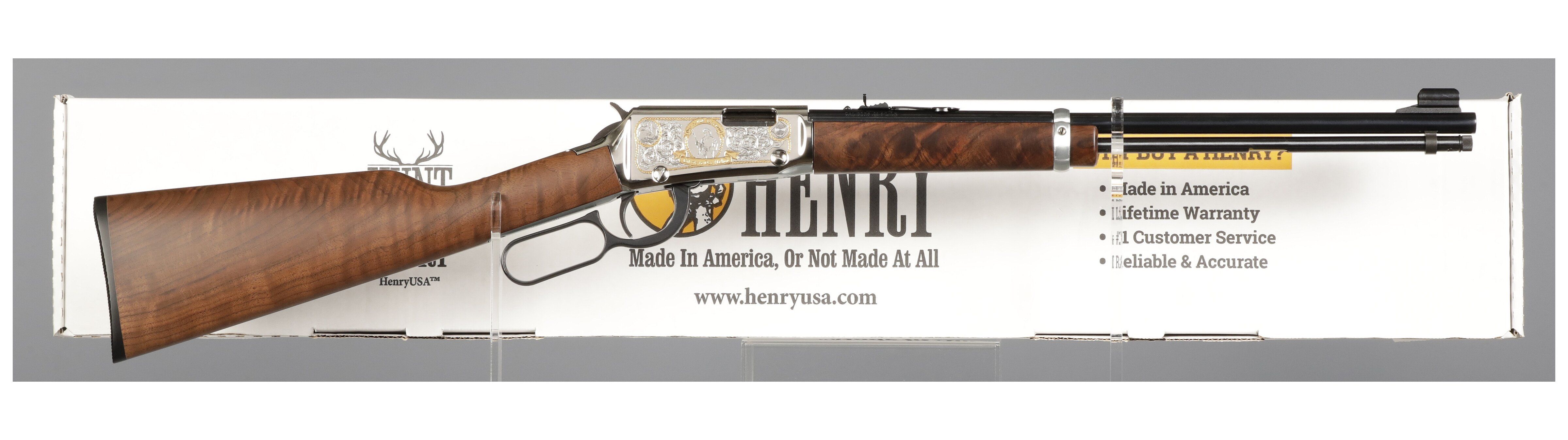 Engraved Henry Tribute to One Million Model H001HCG Rifle | Rock Island ...