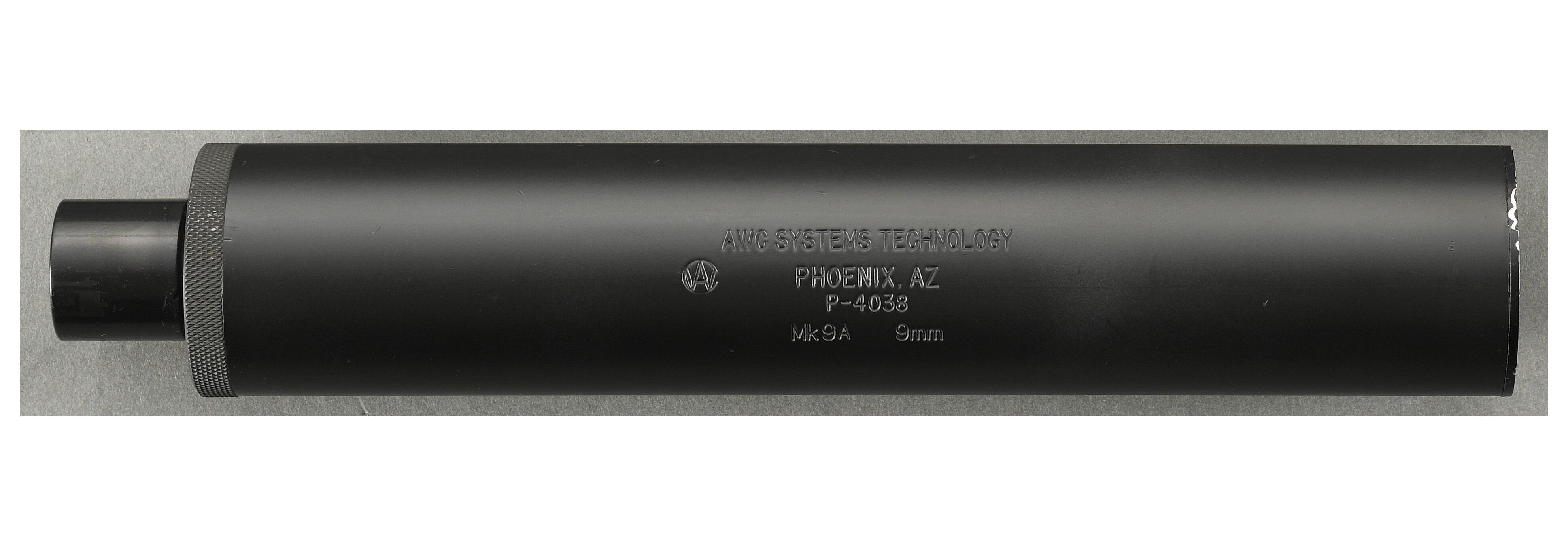 AWC Systems Mk9A Silencer, Class III/NFA Silencer | Rock Island Auction