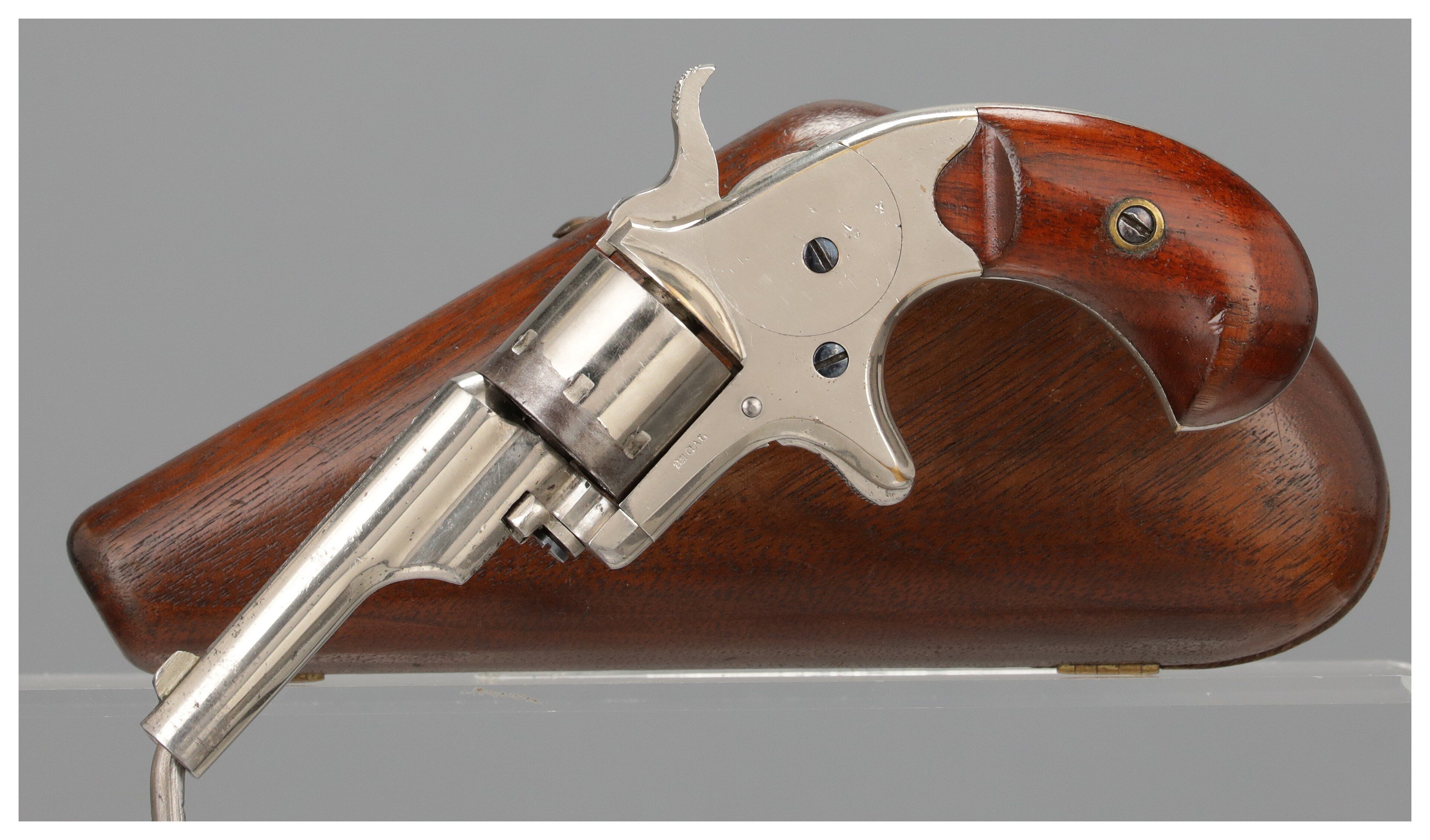 Colt Open Top Pocket Spur Trigger Revolver with Case | Rock Island Auction