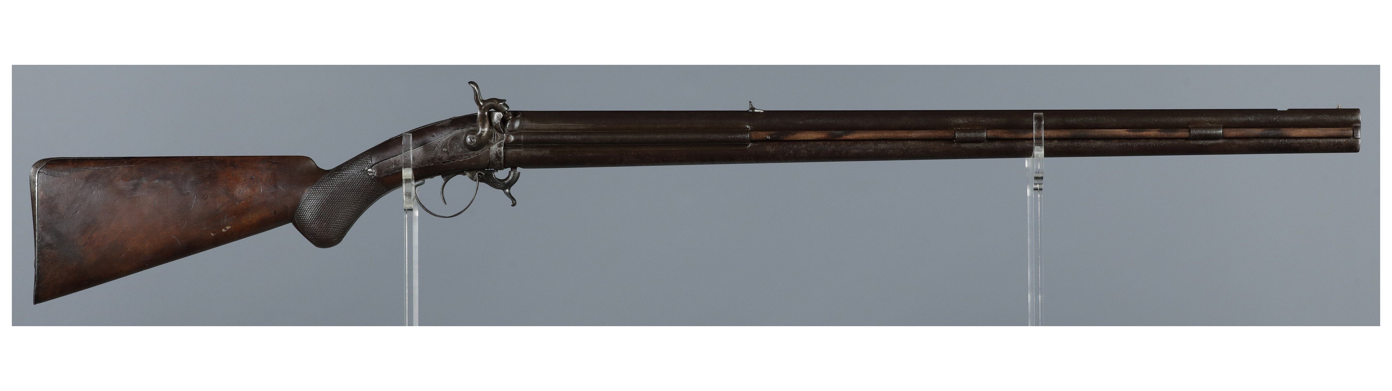 W. Billinghurst Over/Under Percussion Combination Gun | Rock Island Auction