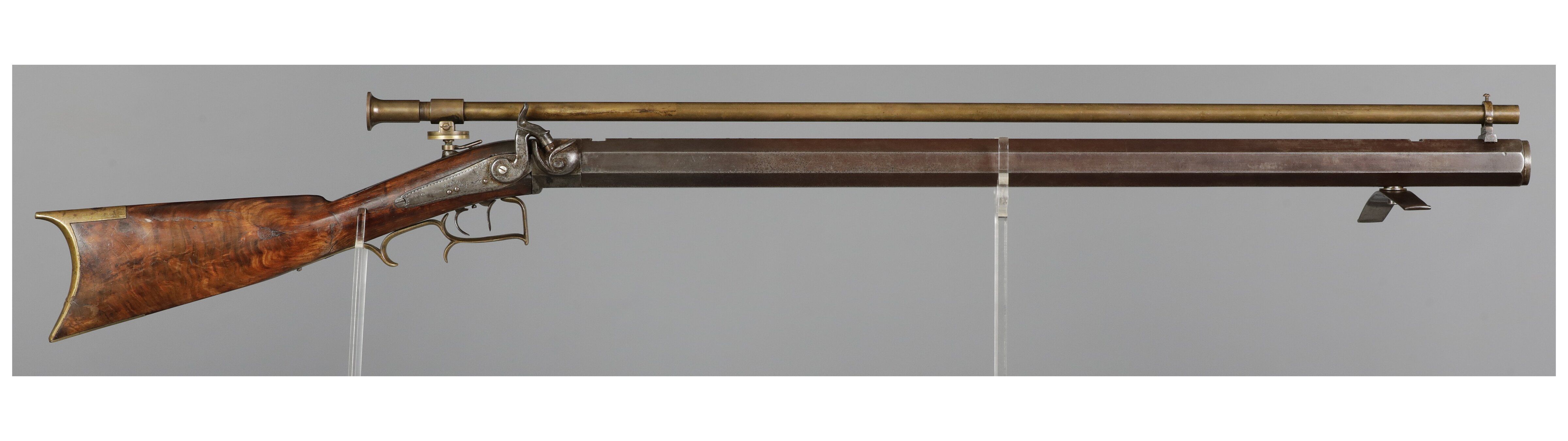 J. Craig Pittsburgh Heavy Barrel Percussion Target Rifle | Rock Island ...