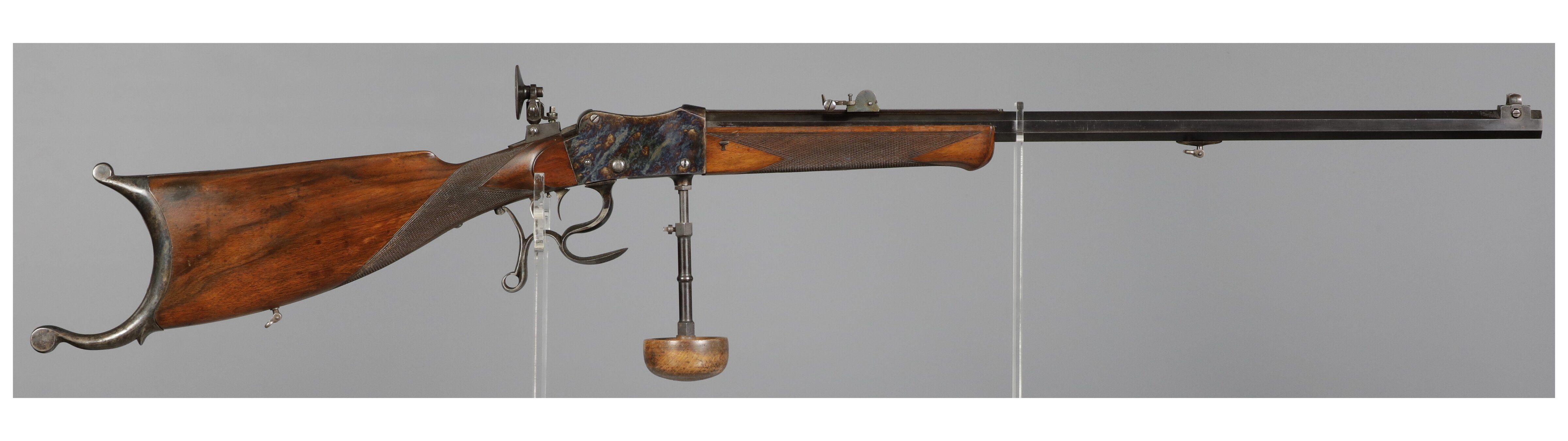 Belgian Martini Pattern Single Shot Schuetzen Rifle | Rock Island Auction