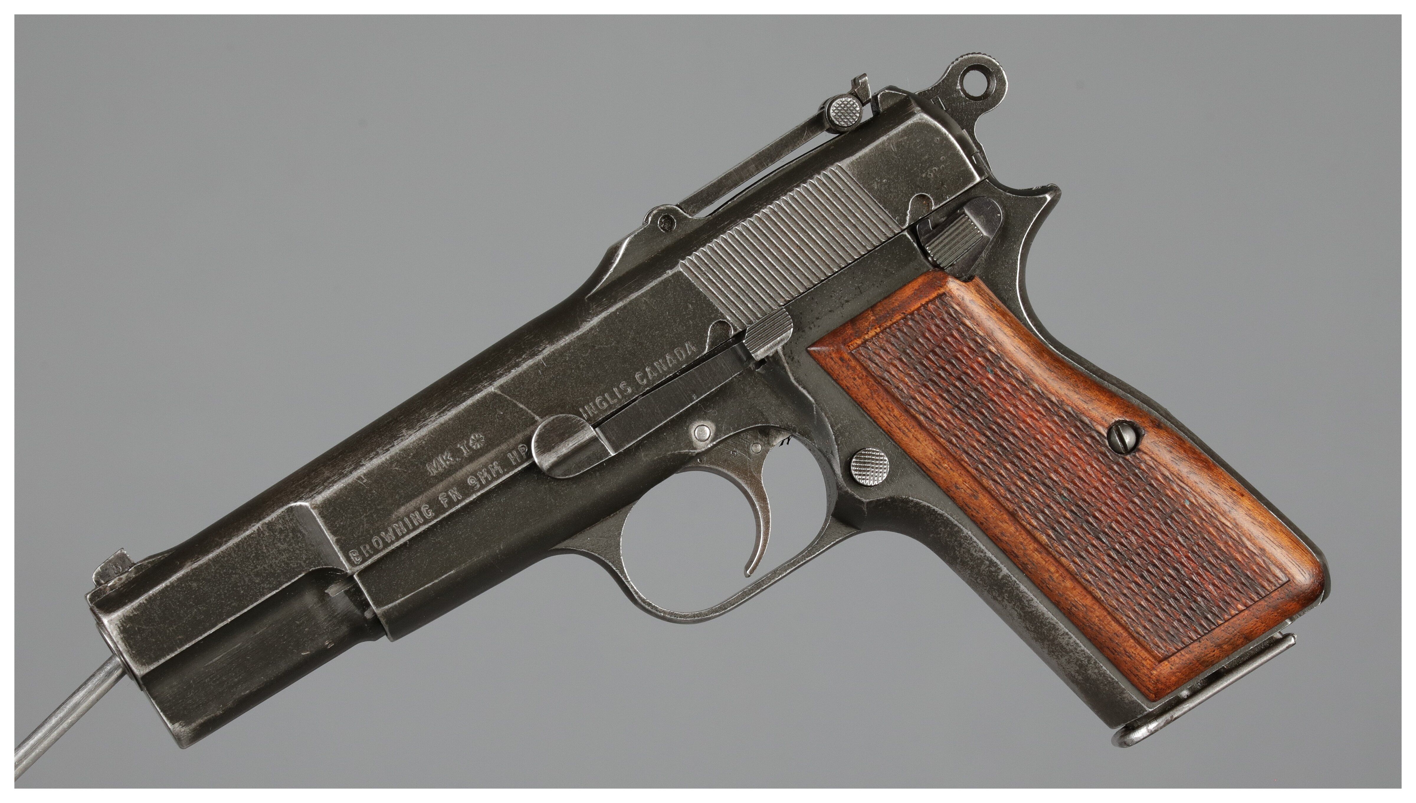 Inglis Mk I* High-Power Semi-Automatic Pistol with Stock | Rock Island ...