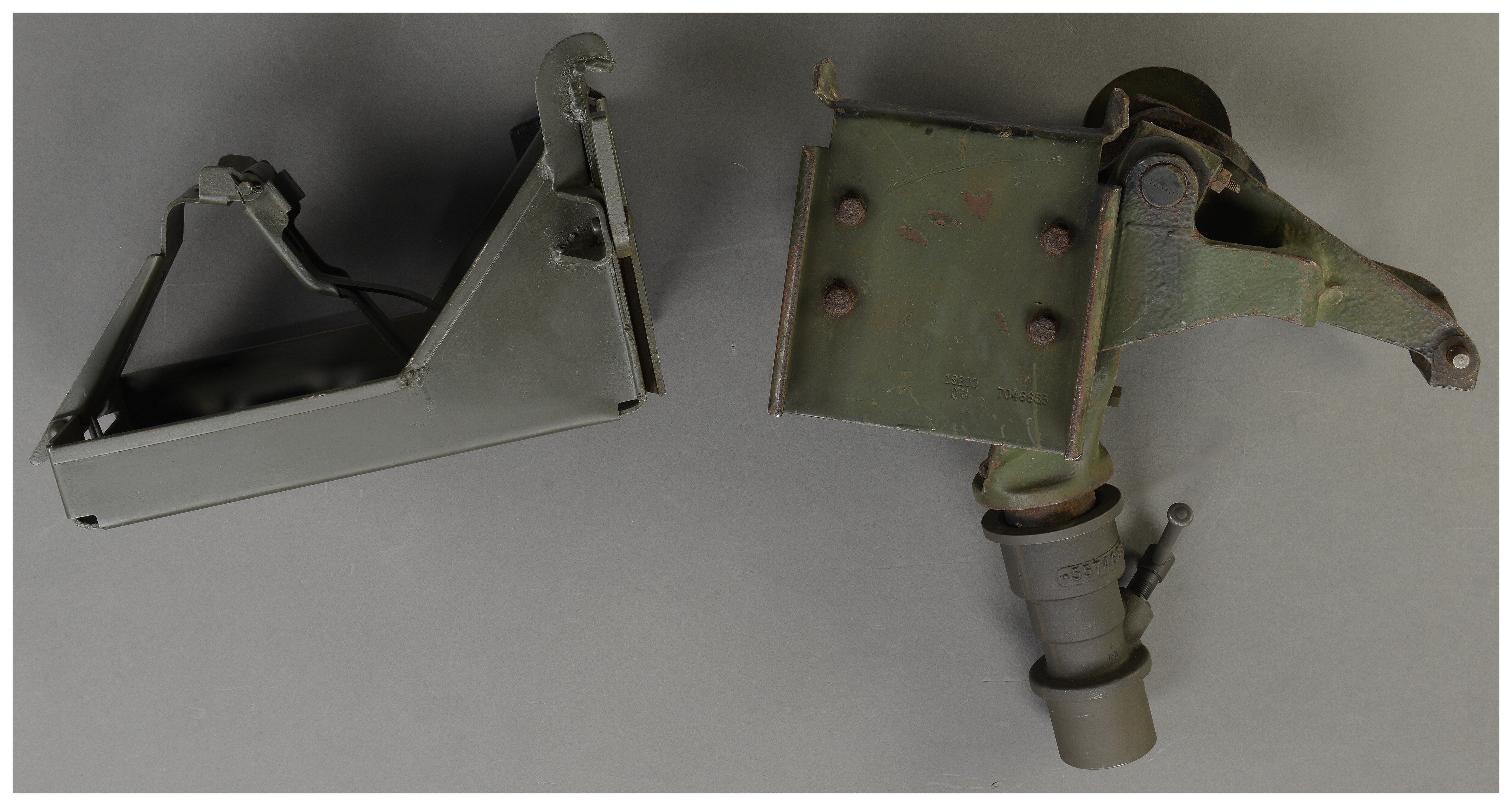 M23 Machine Gun Cradle with Side Ammunition Tray | Rock Island Auction