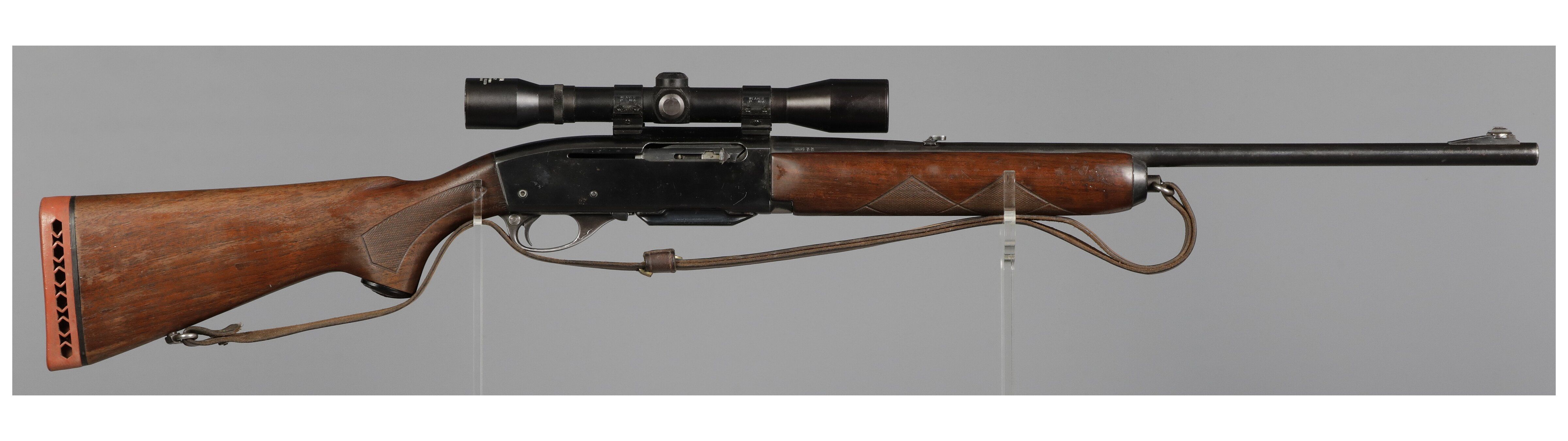 Remington Model 740 Woodsmaster Semi-Automatic Rifle with Scope | Rock ...