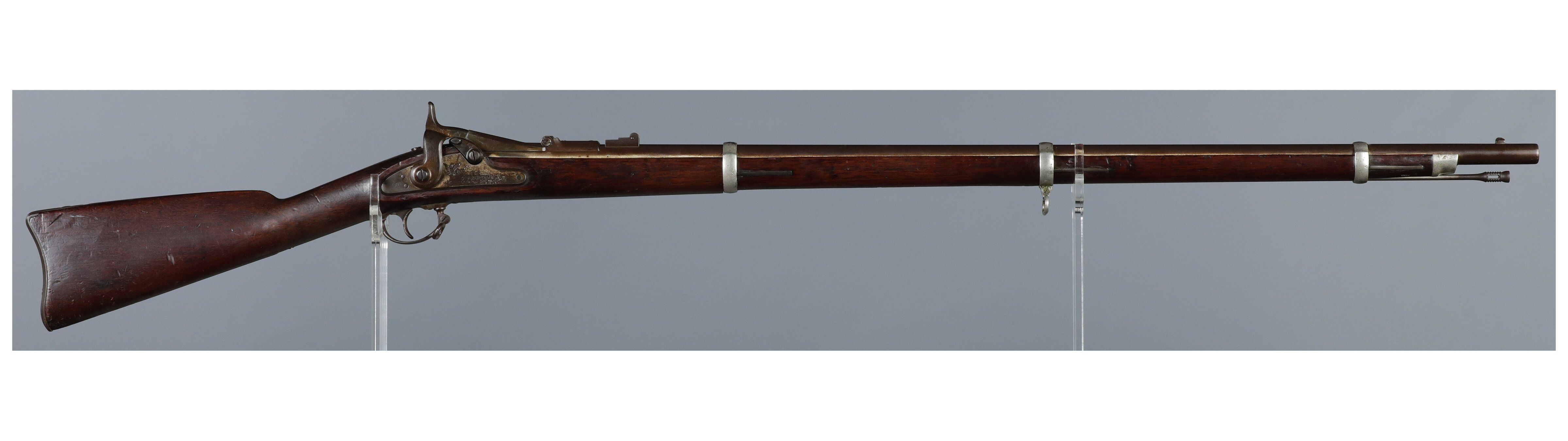 U.S. Springfield Model 1866 Allin Conversion Trapdoor Rifle | Rock ...