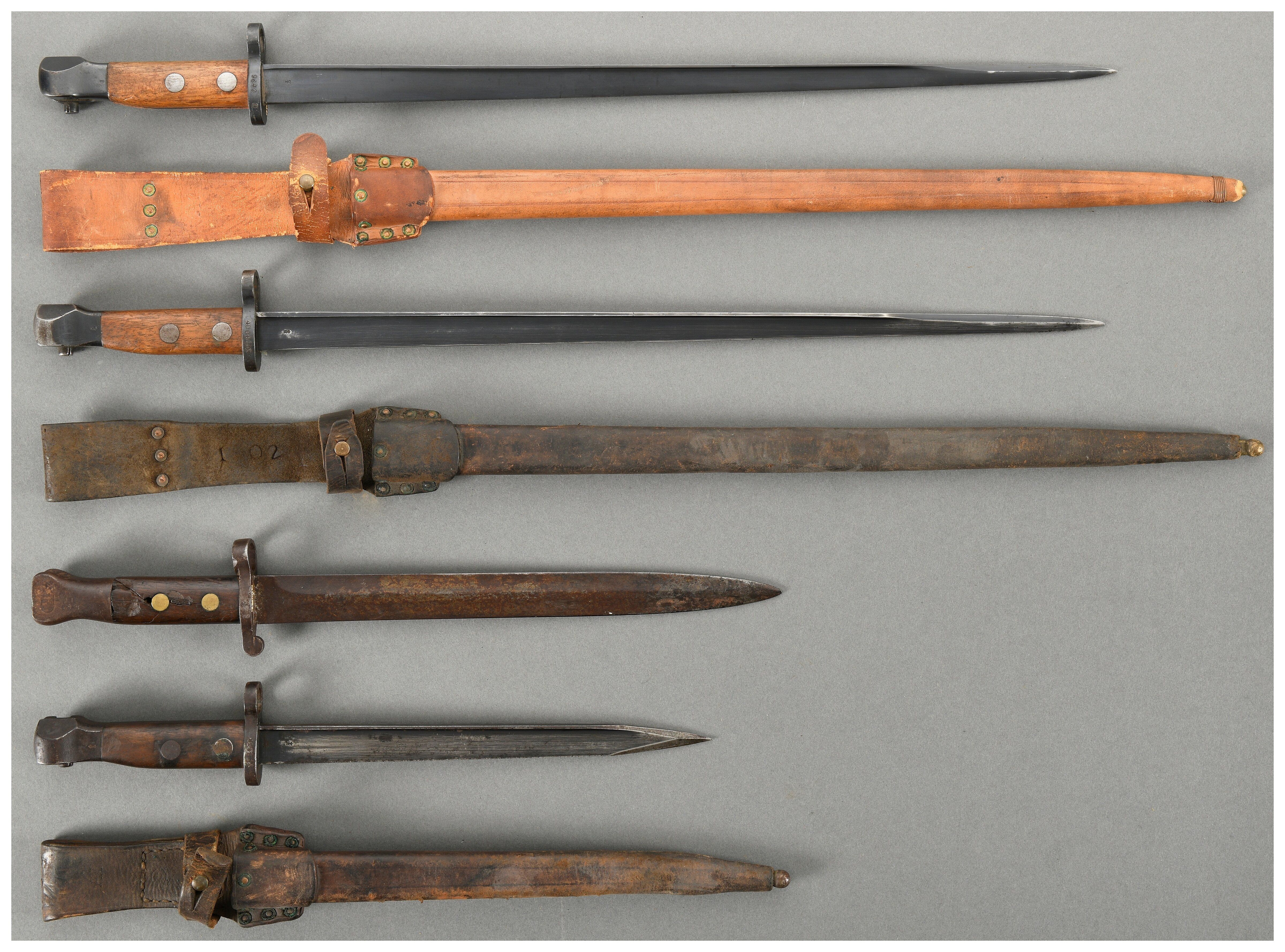 Four European Bayonets | Rock Island Auction