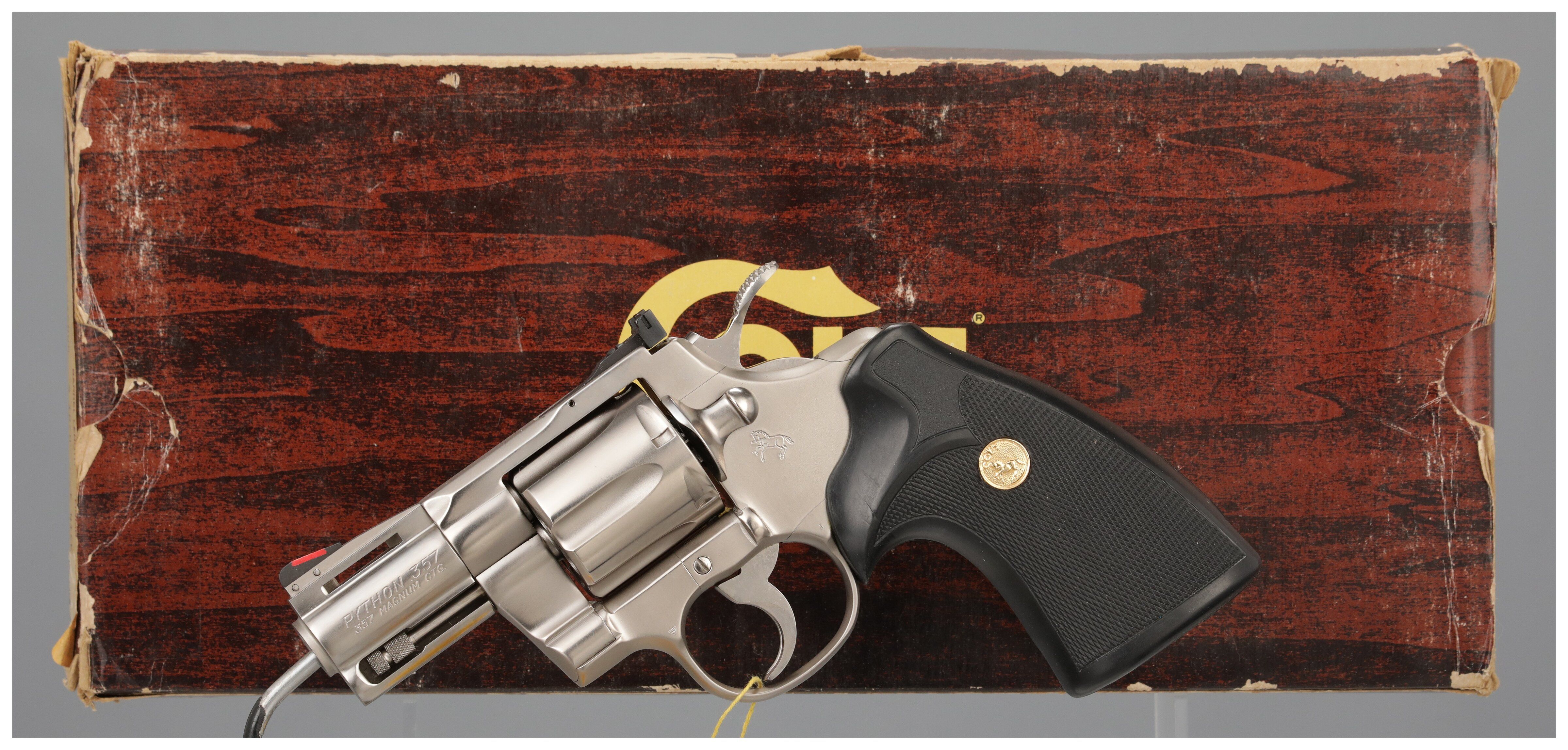 Colt Python Double Action Revolver with Box | Rock Island Auction