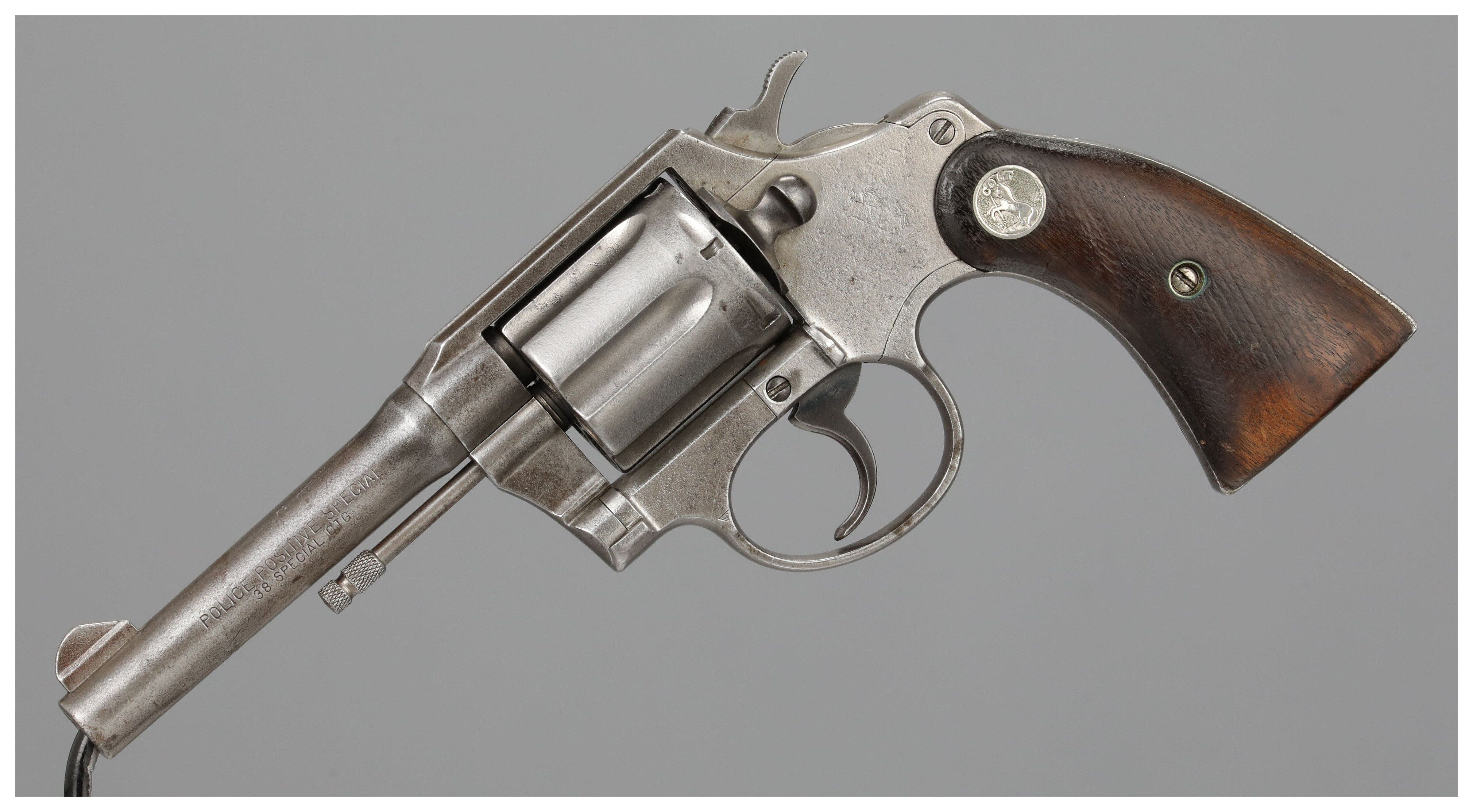 Colombian Police Issued Colt Police Positive Special Revolver | Rock ...