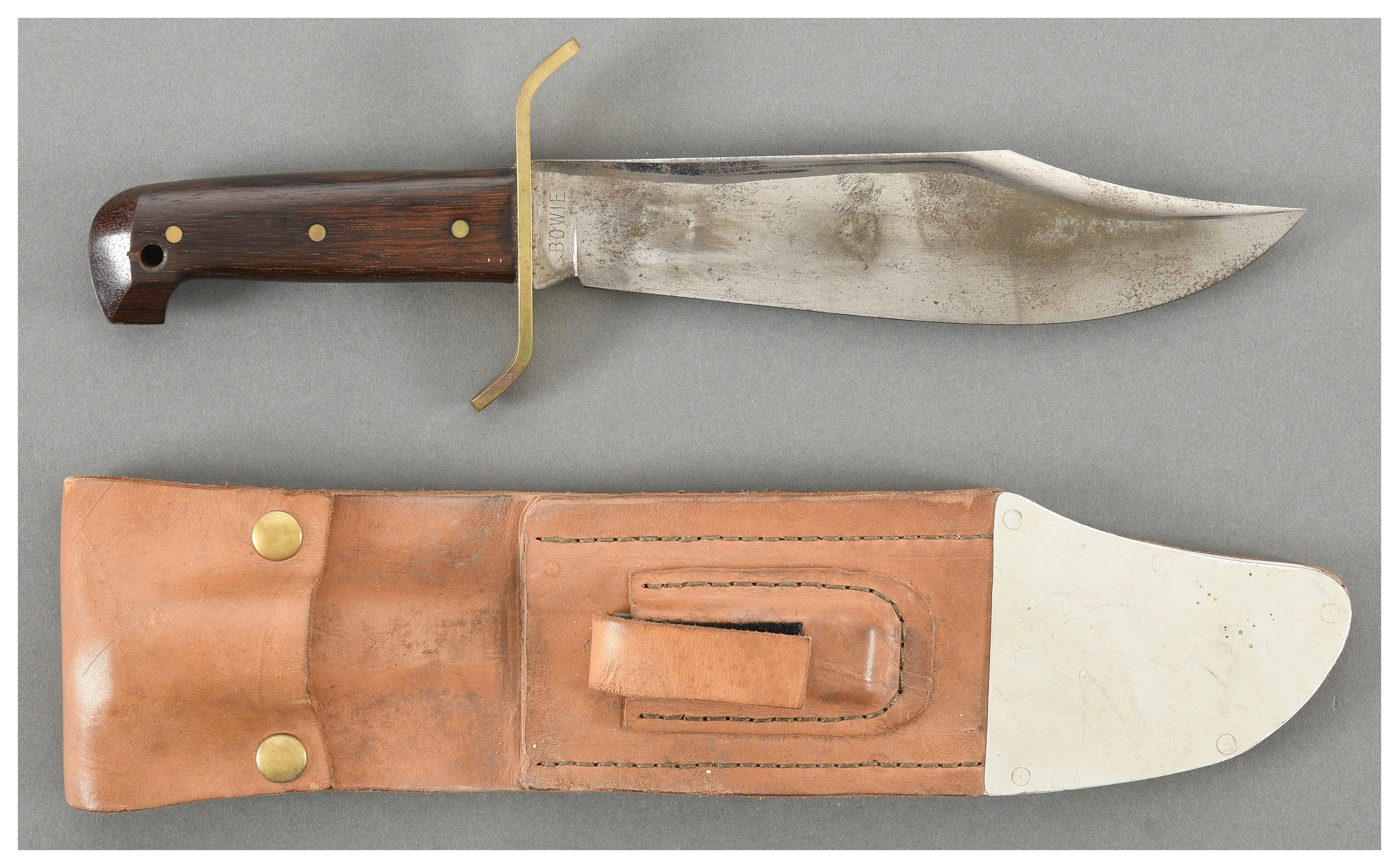 Western Cutlery Bowie Knife with Sheath | Rock Island Auction