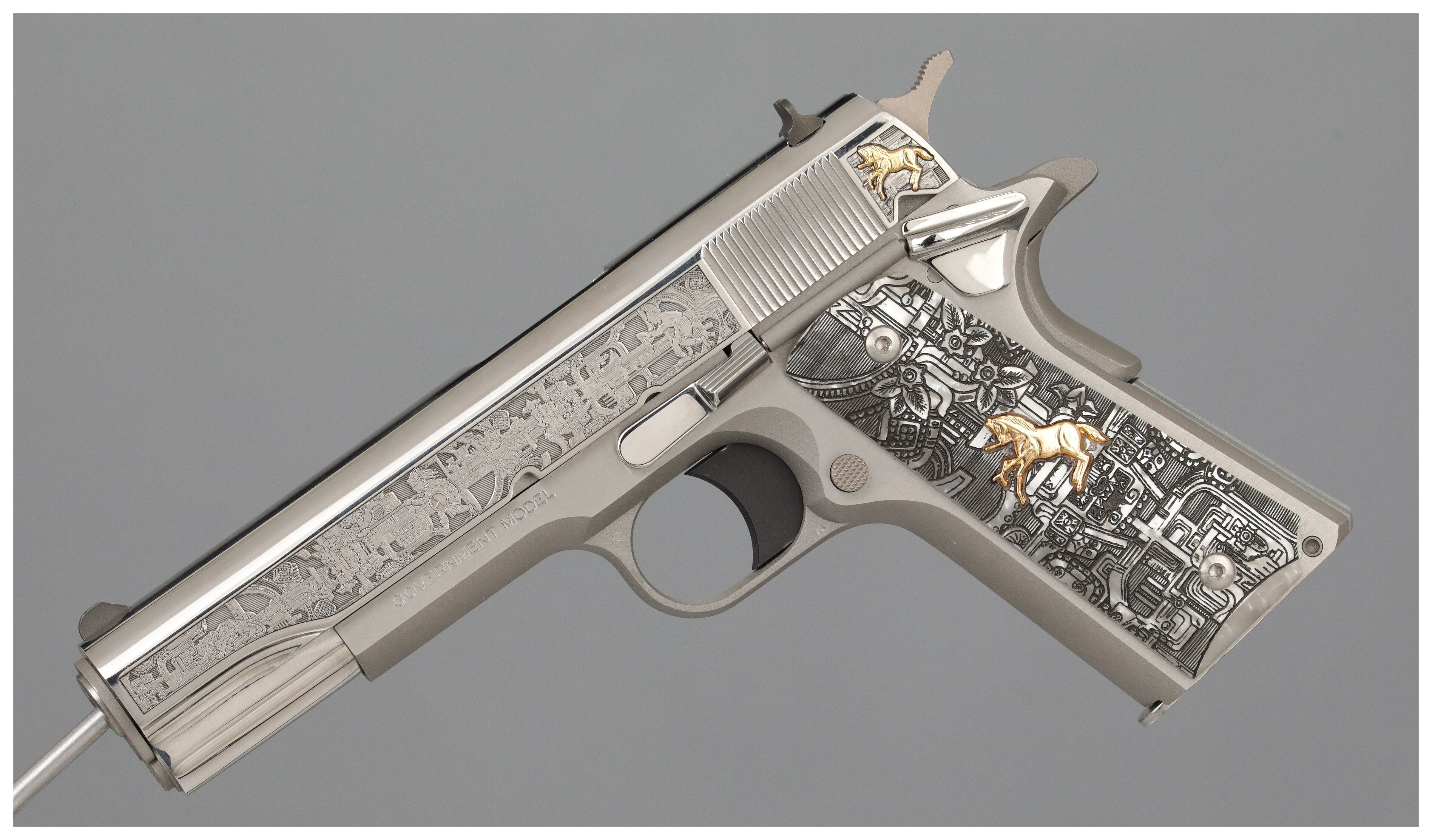 Colt Talo Aztec Jaguar Limited Edition Government Model Pistol | Rock ...