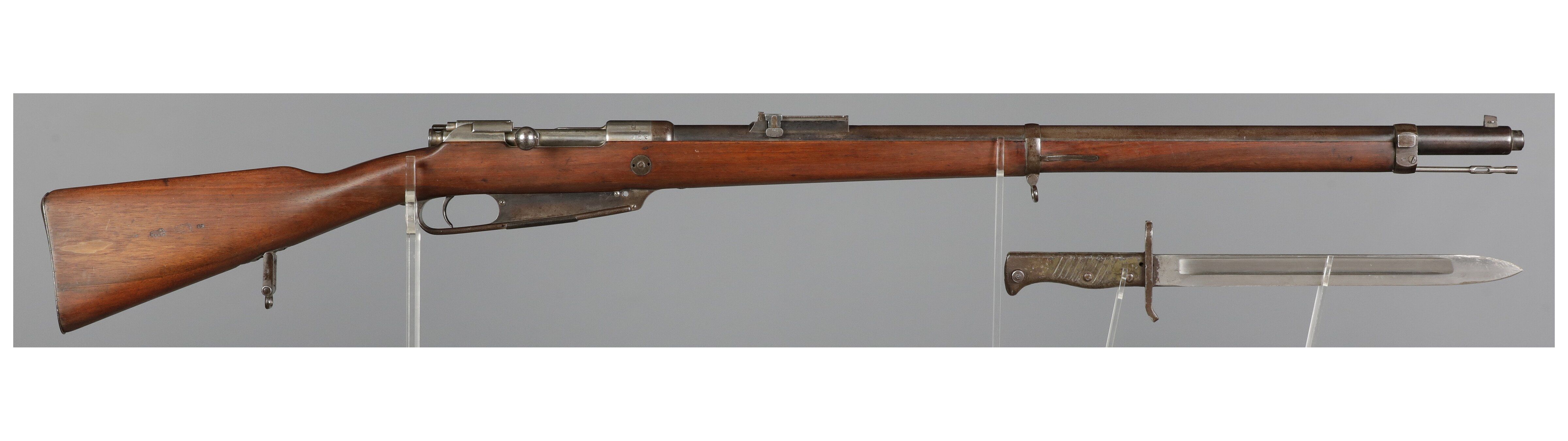 German Loewe GEW. 88 Bolt Action Rifle with Bayonet | Rock Island Auction