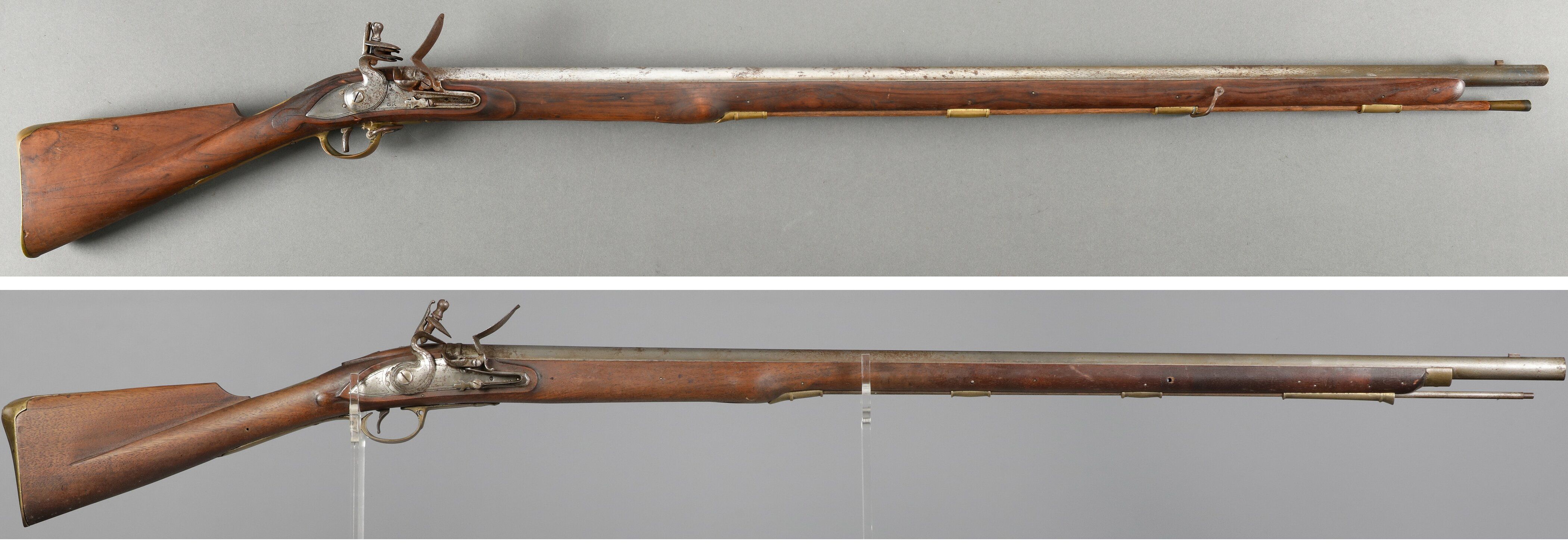 Two Contemporary Brown Bess Flintlock Muskets | Rock Island Auction