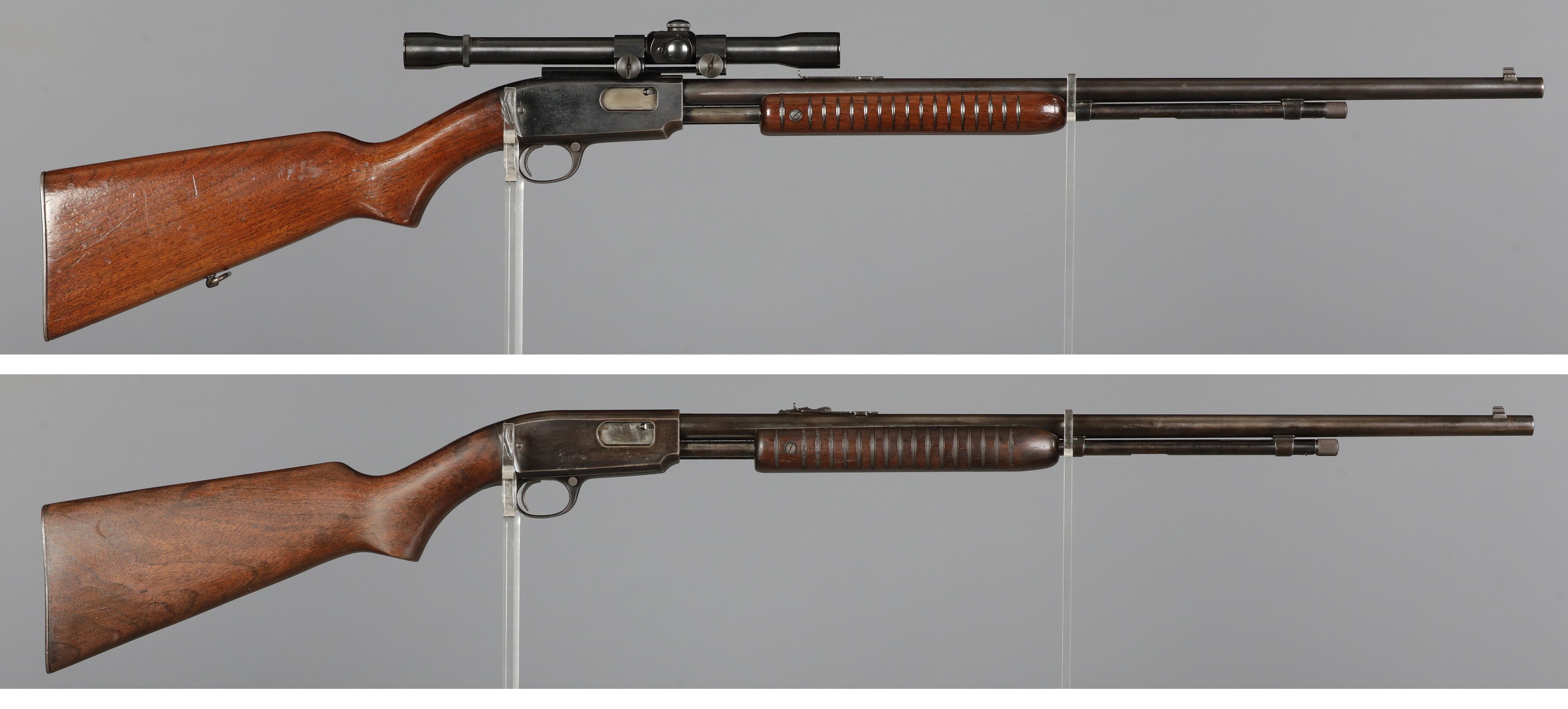 Two Winchester Model 61 Slide Action Rifles | Rock Island Auction