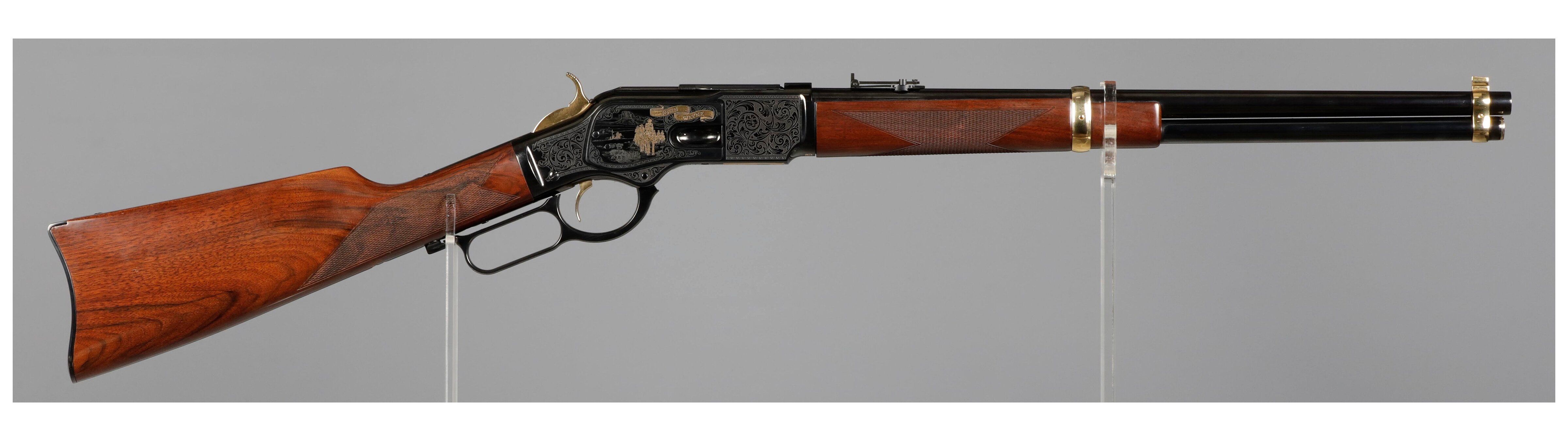 Uberti America Remembers John Wayne Model 1873 Carbine | Rock Island ...