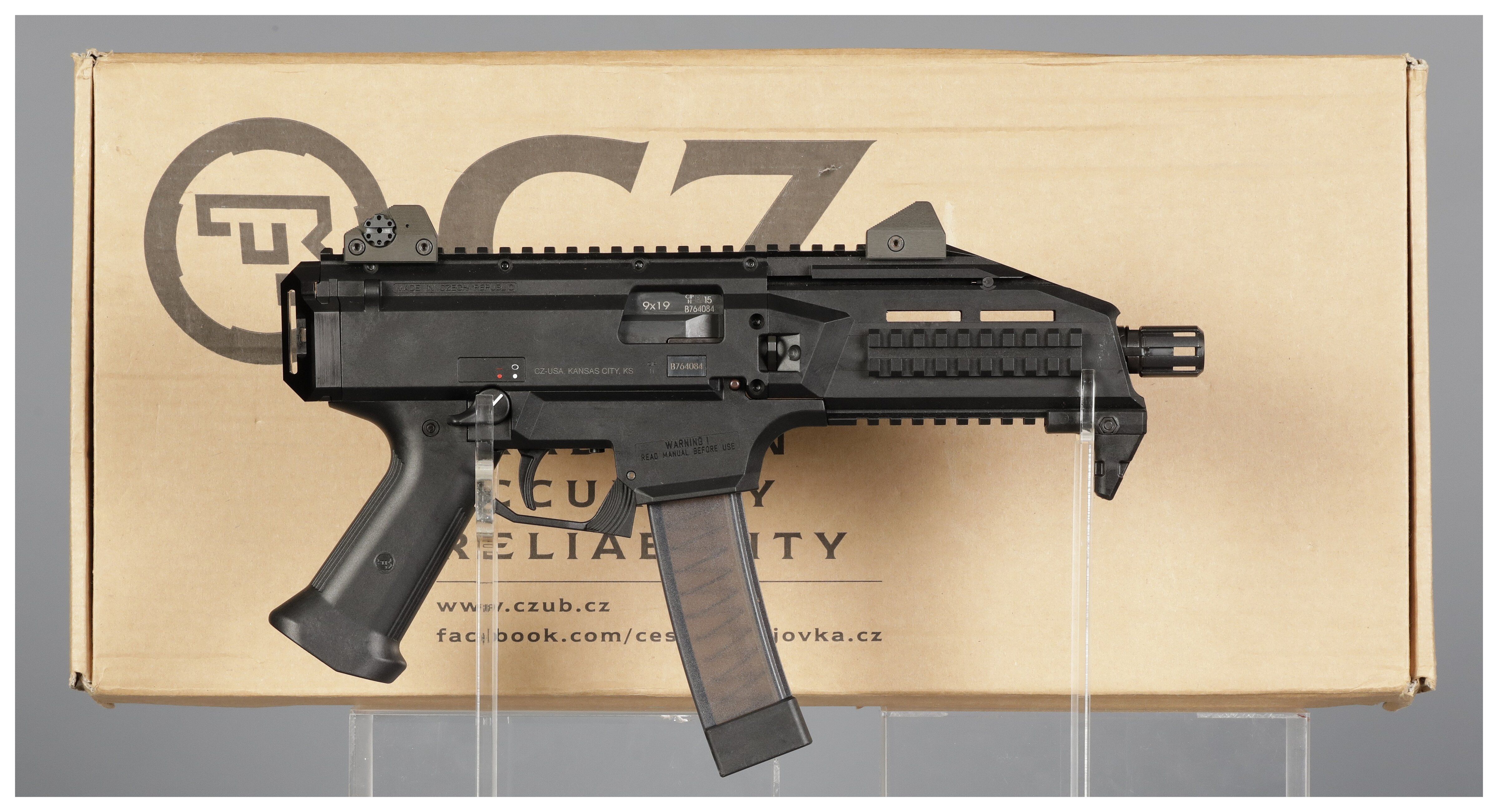 CZ Scorpion Evo 3 S1 Semi-Automatic Pistol with Box | Rock Island Auction