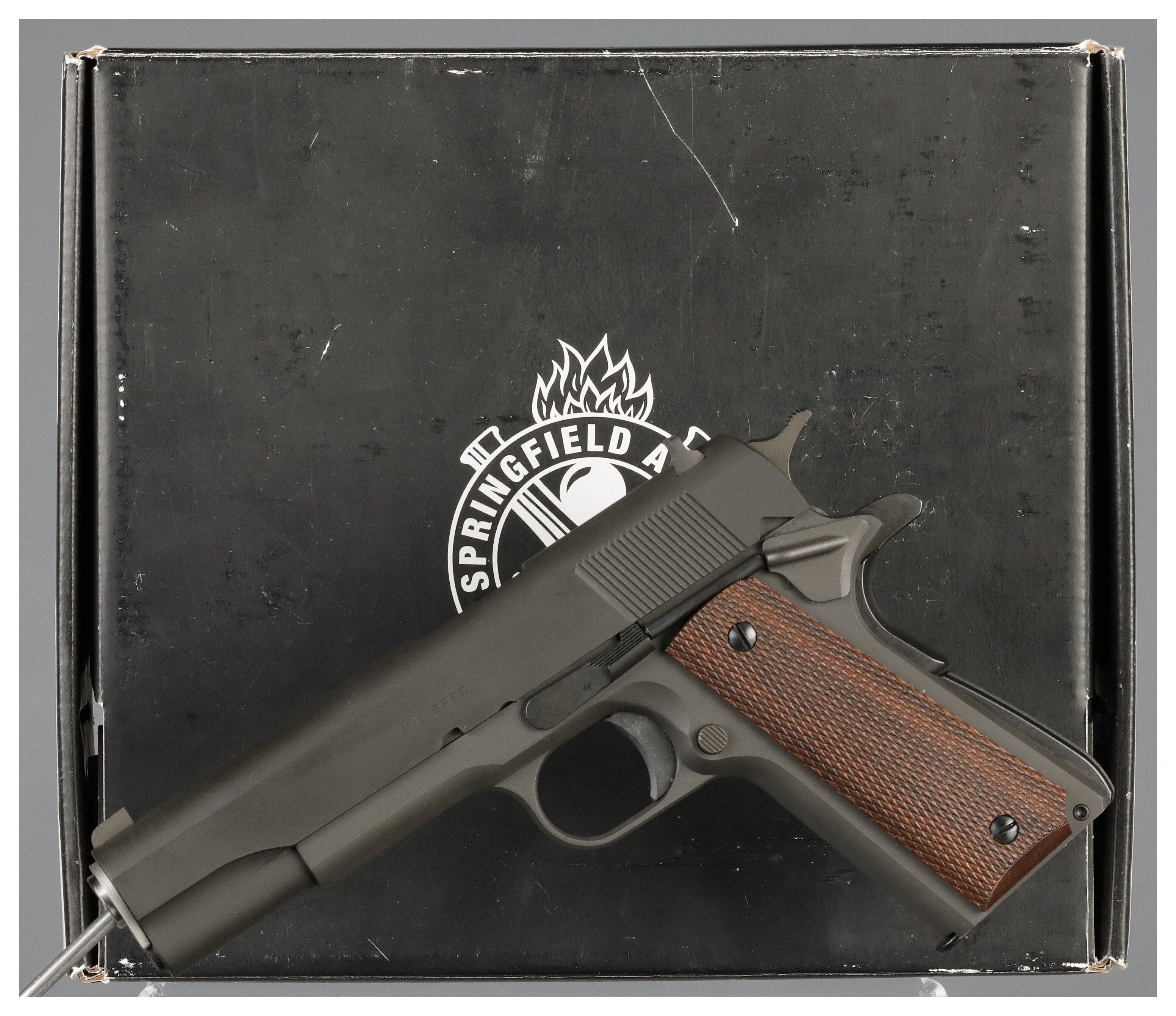 Springfield Armory Model 1911A1 Mil-Spec Semi-Automatic Pistol | Rock ...