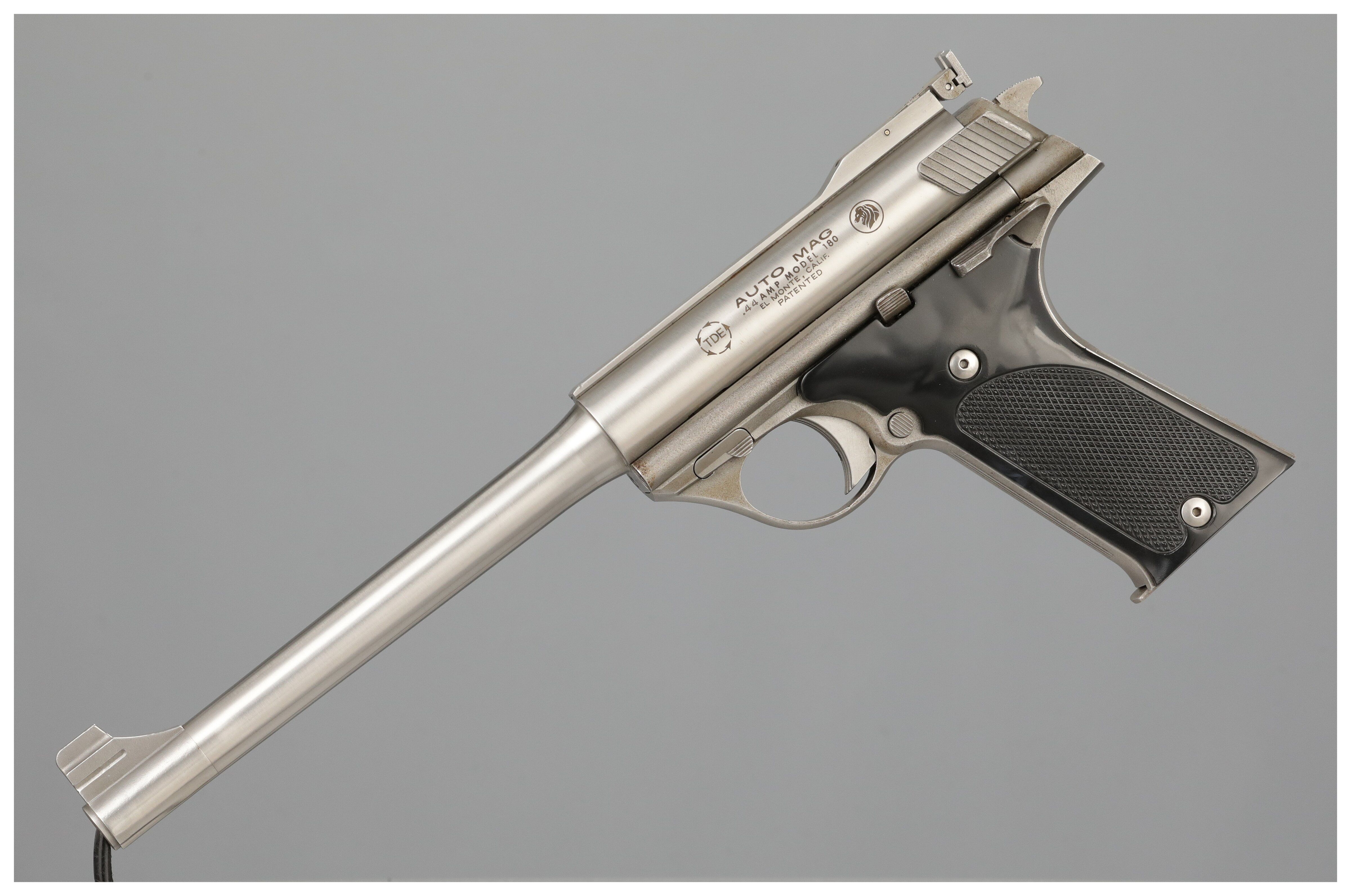 TDE Auto Mag Model 180 Semi-Automatic Pistol with Case | Rock Island ...