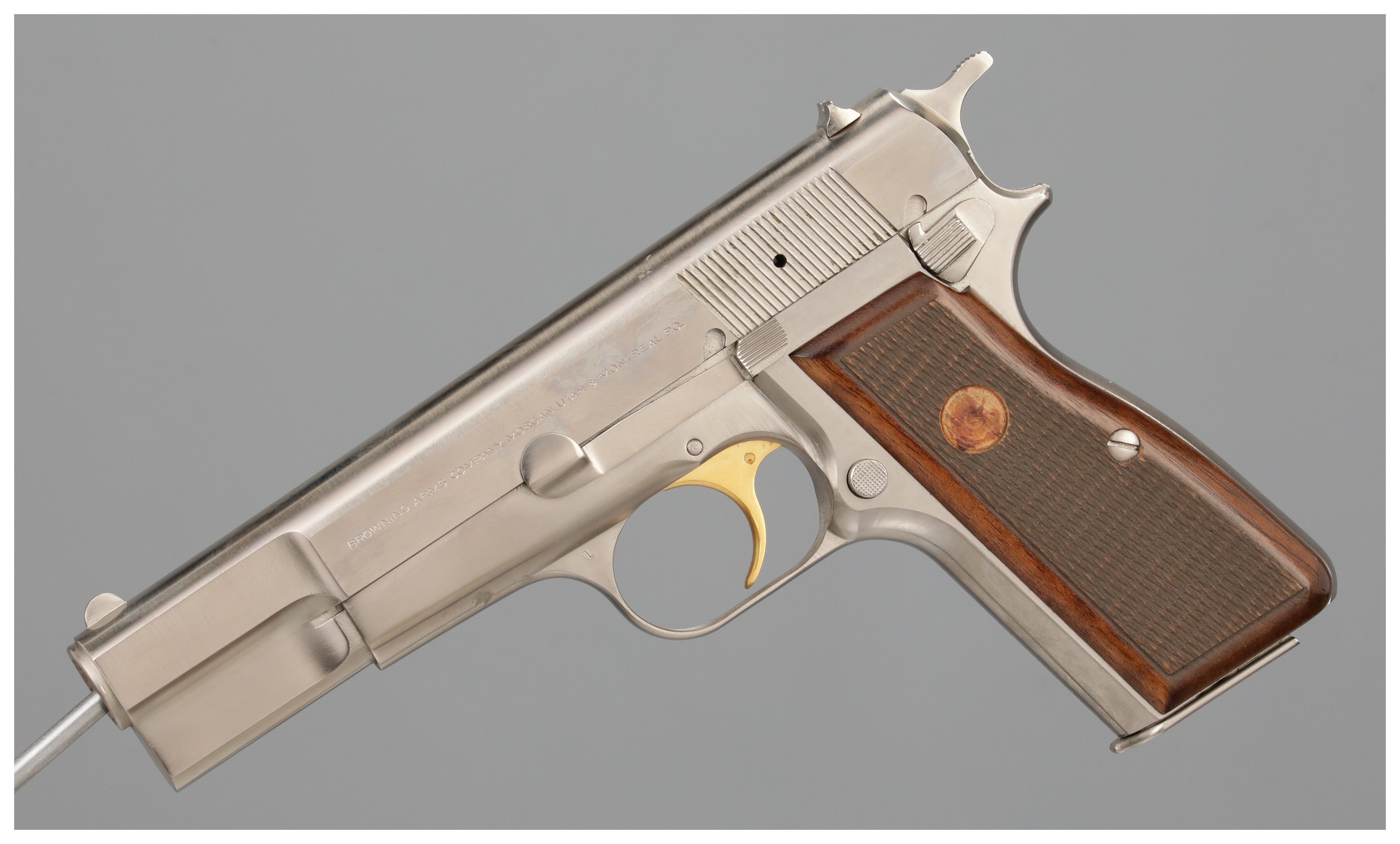 Belgian Browning High Power Semi-Automatic Pistol | Rock Island Auction