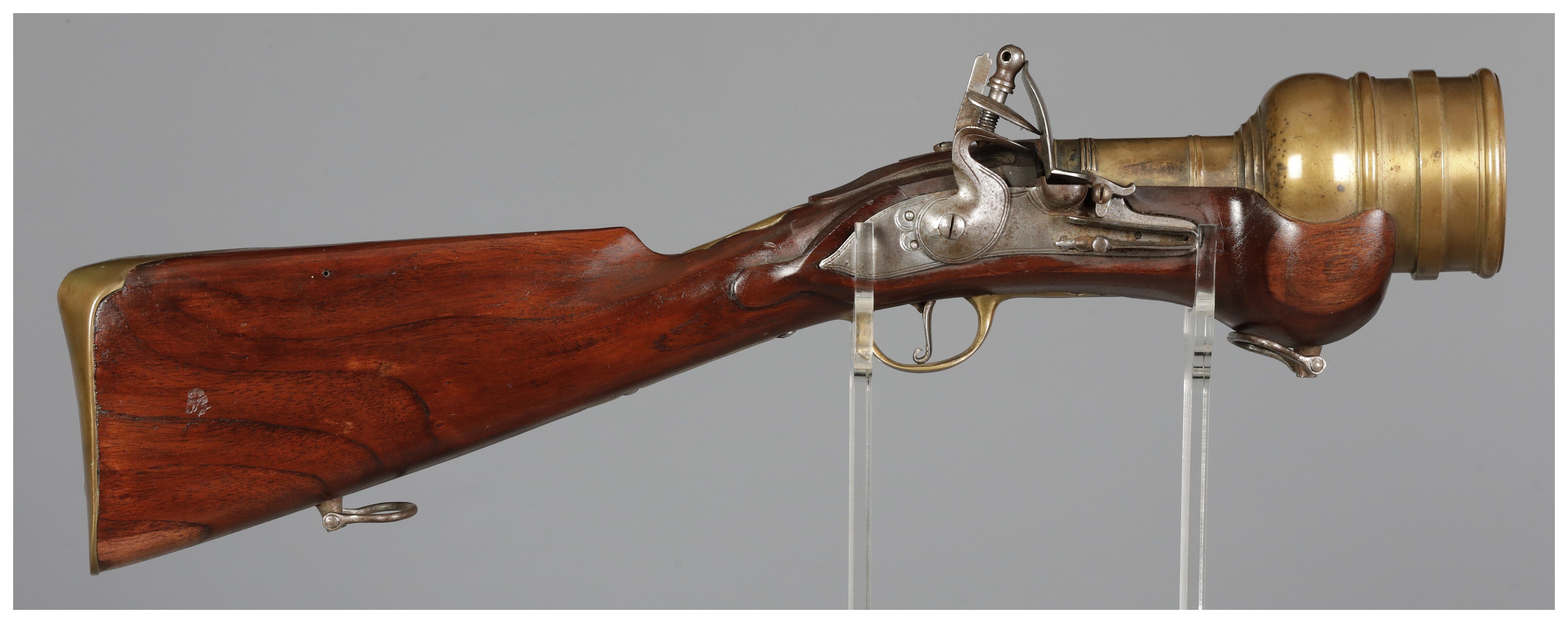Reproduction British Proofed Flintlock Hand Mortar | Rock Island Auction