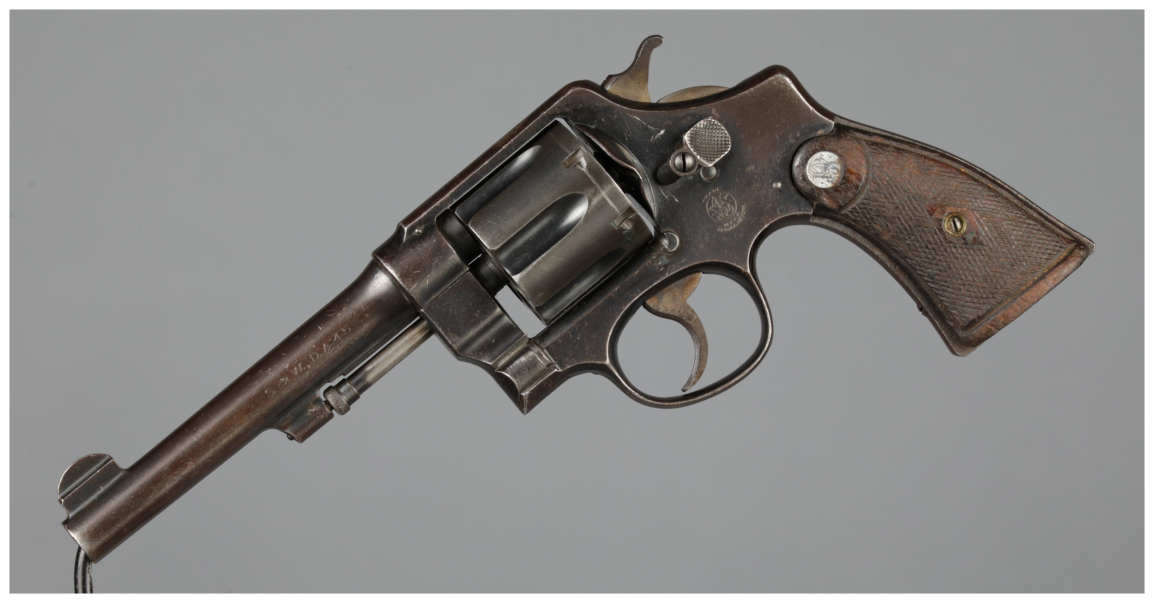 Brazilian Contract Smith & Wesson Model 1917 Revolver | Rock Island Auction