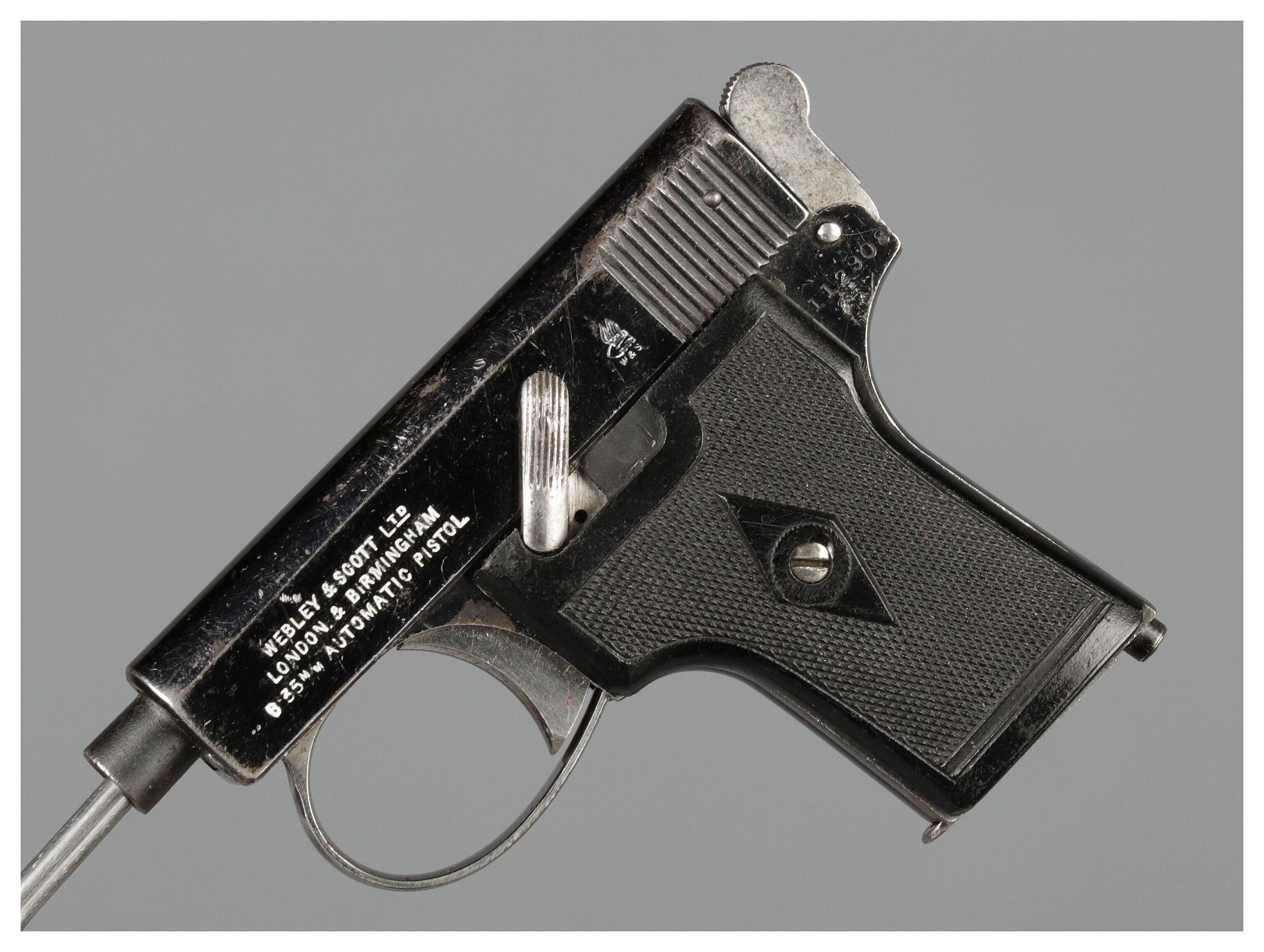 Webley & Scott Model 1908 Semi-Automatic Pocket Pistol | Rock Island ...