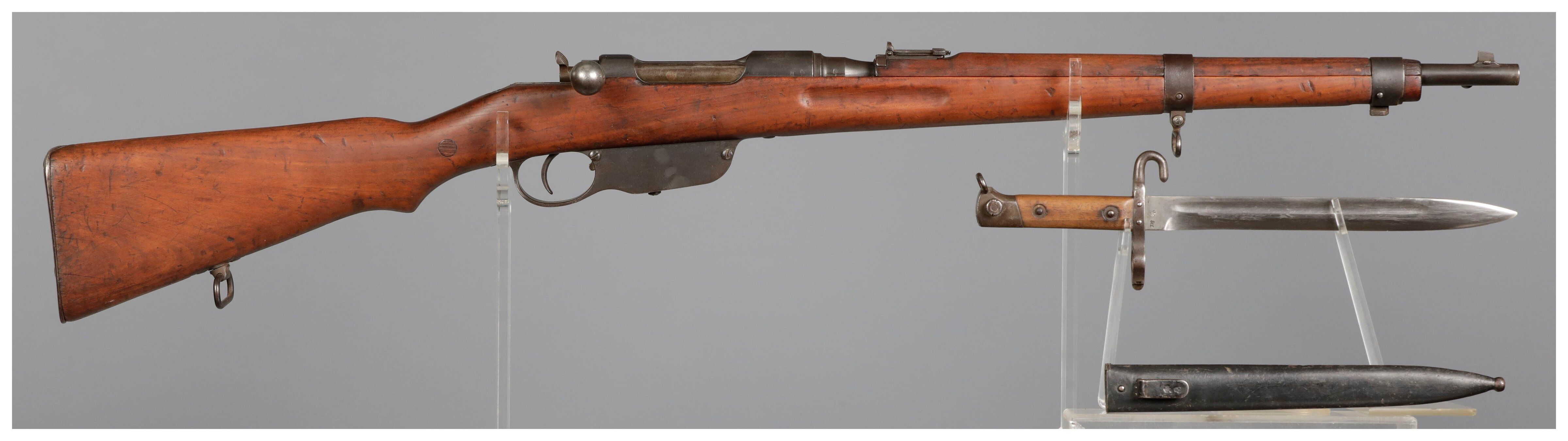 Austro-Hungarian Budapest M.95 Straight Pull Bolt Action Rifle | Rock ...