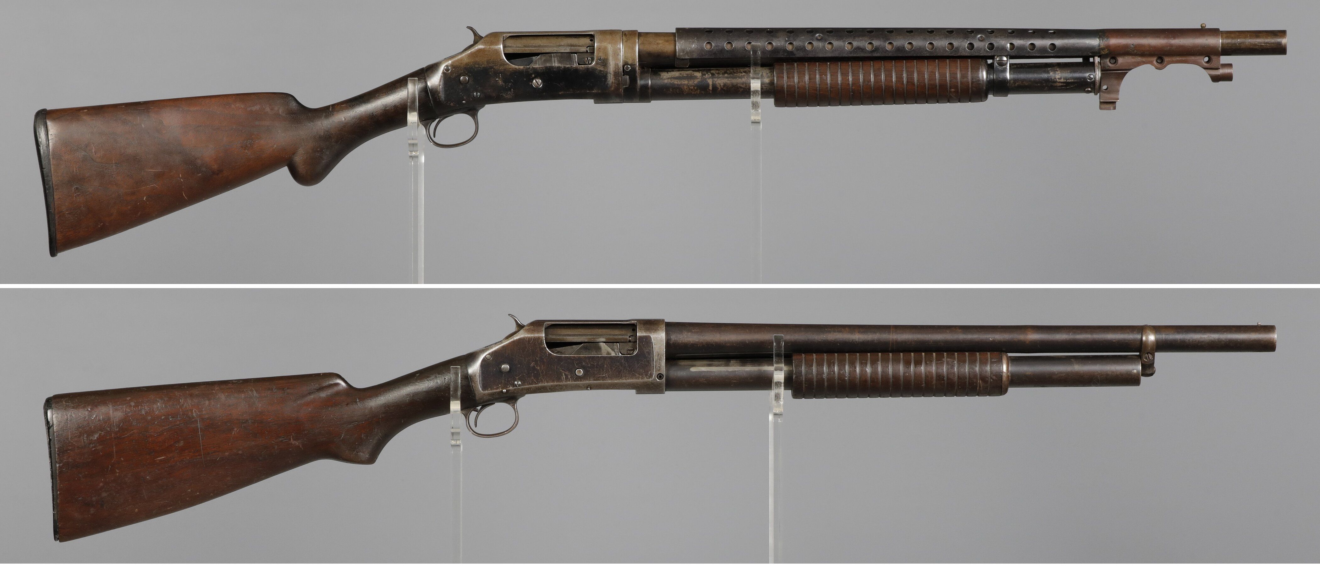 Two Winchester Model 1897 Slide Action Shotguns | Rock Island Auction